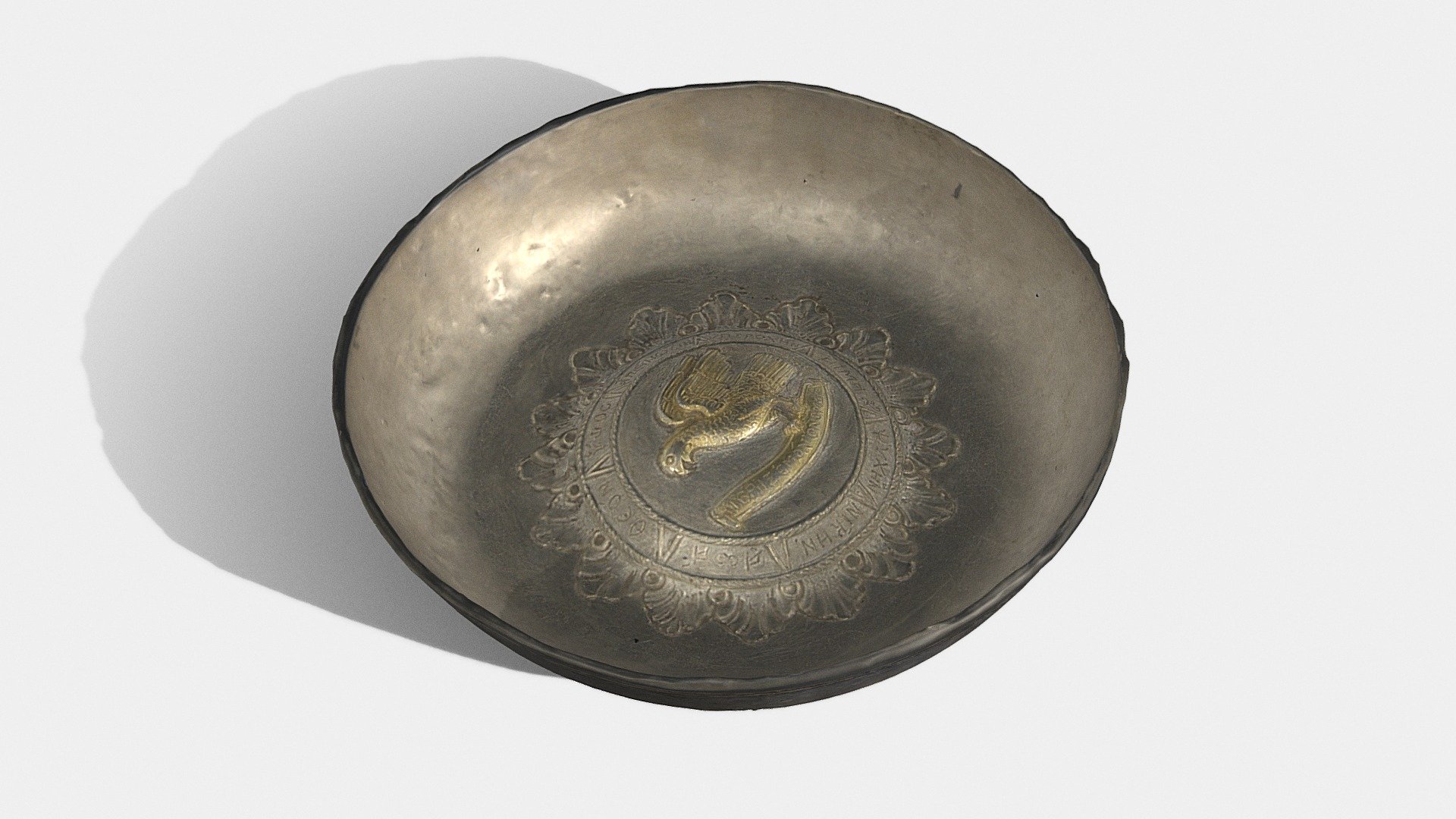“Hanapi” of hammered silver leaf - 3D model by BOCCF - Bank of Cyprus Cultural Foundation ...