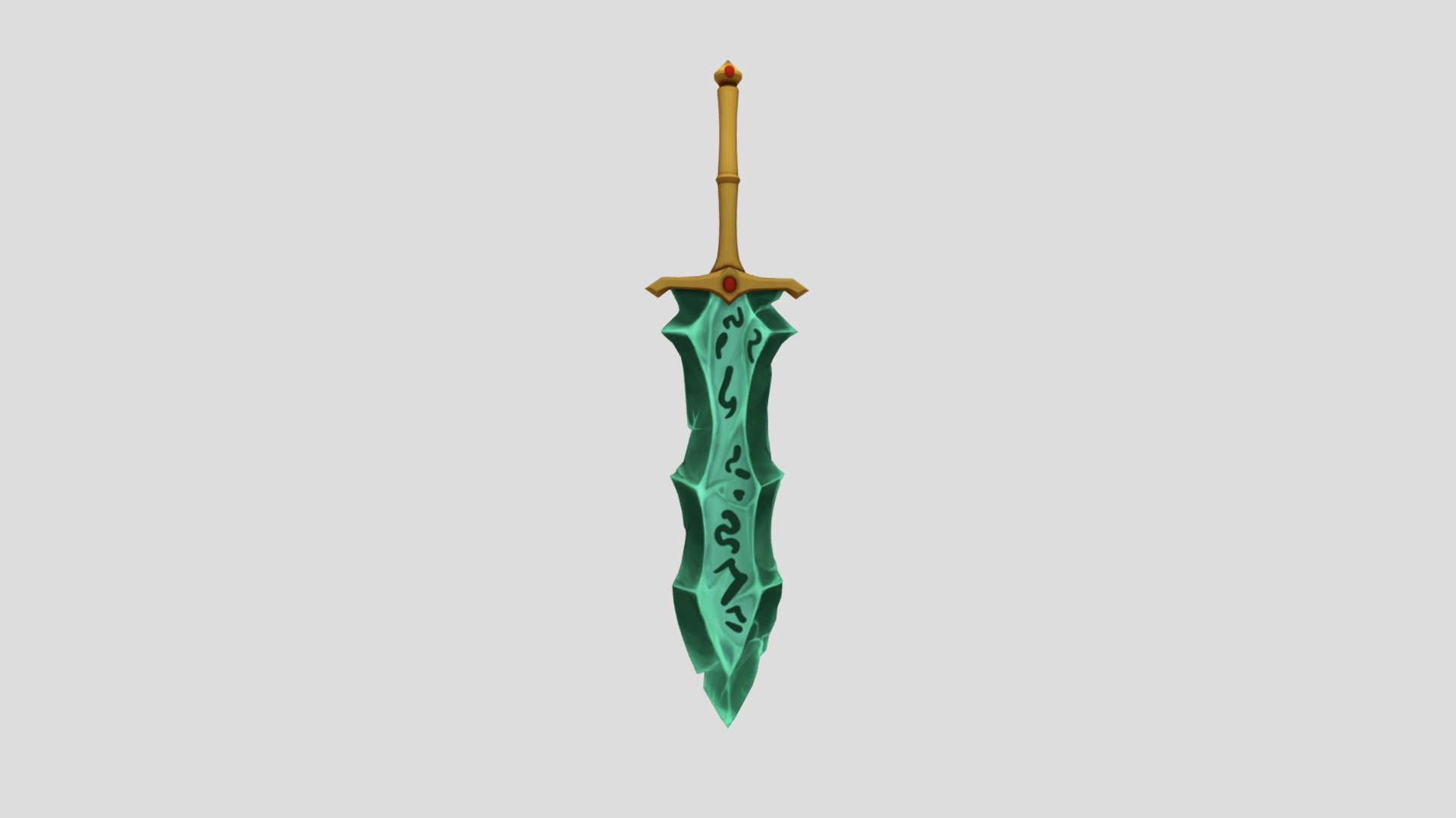 "Stylized Fantasy Sword" - 3D model by Wasdy [32d30a0] - Sketchfab