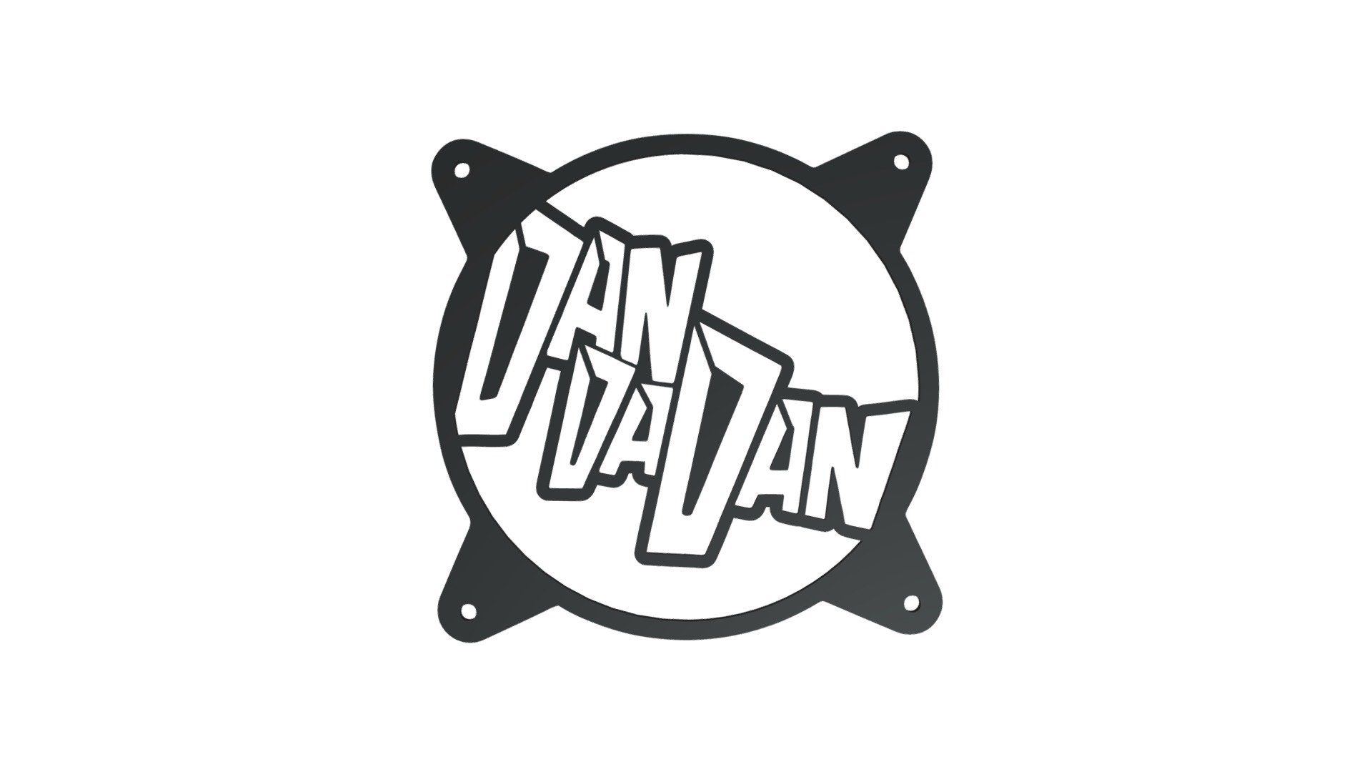 FAN COVER (140 mm) - DAN DA DAN - 3D model by Alexandru Carlos Sular ...