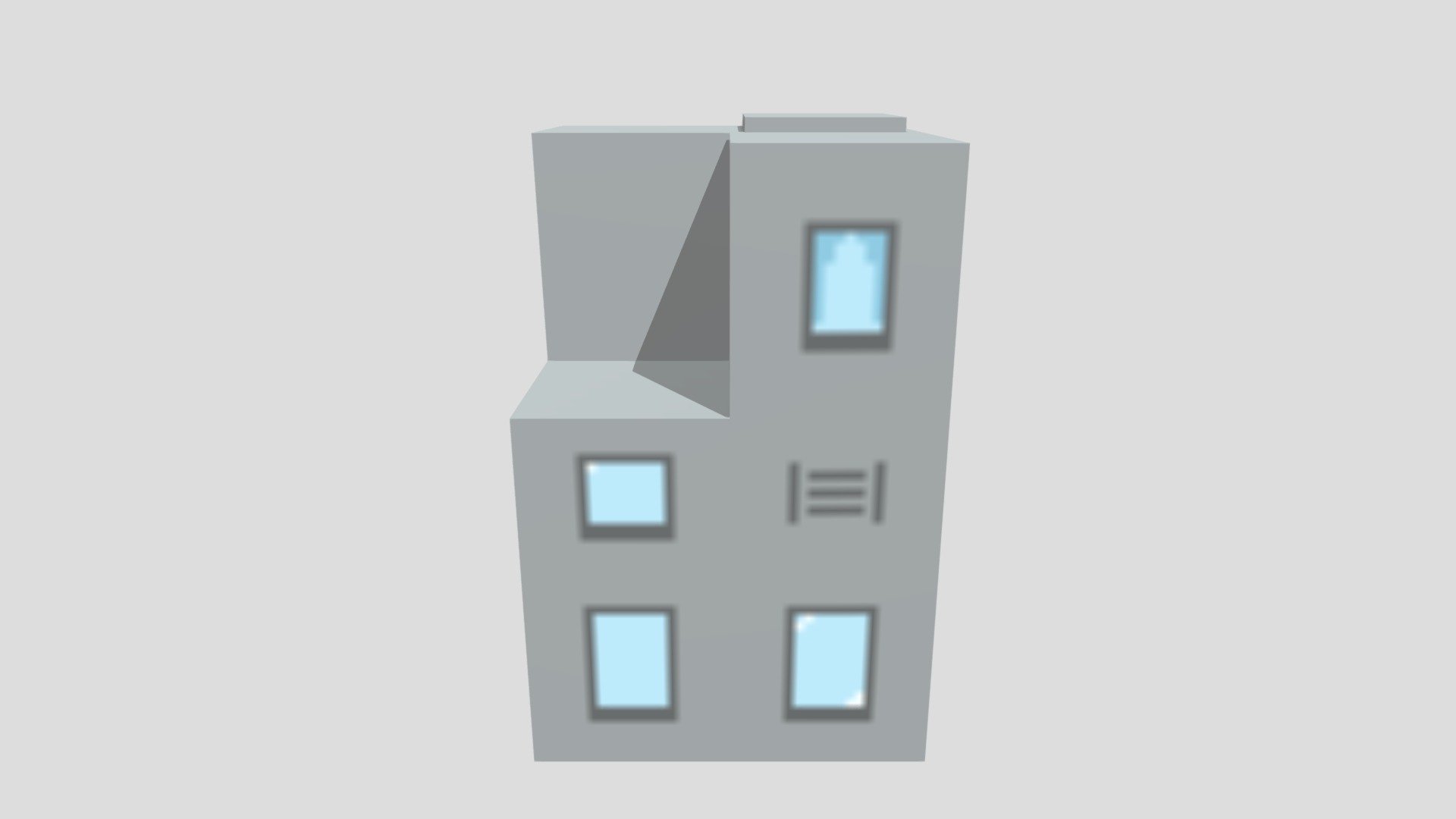 Pencil House - 3D model by markAR [32d5808] - Sketchfab