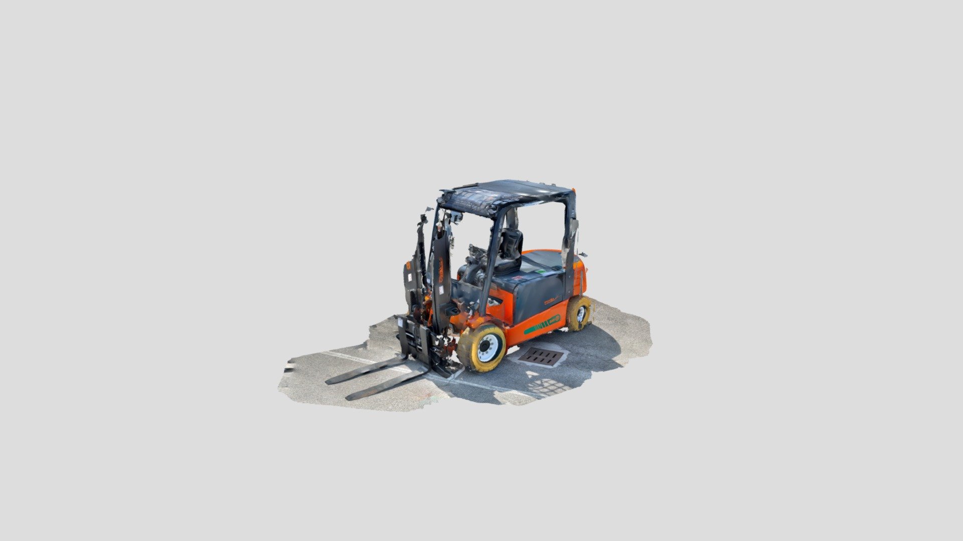Forklift Baldi srl - Mod. Fimsa E40 - Download Free 3D model by comPVter [32d757f] - Sketchfab