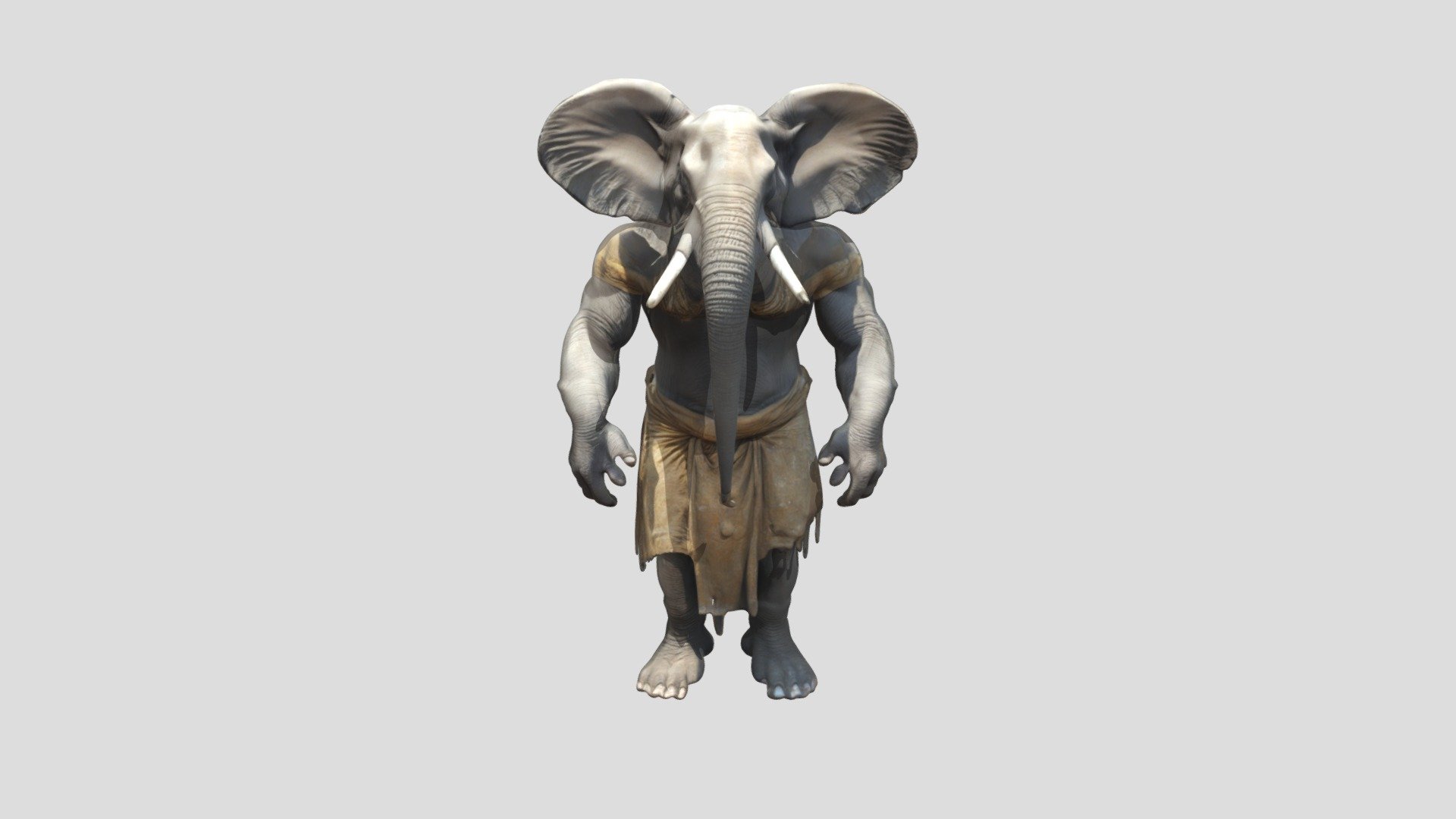 Human_elephant__ - Download Free 3D model by RK Studios Models ...