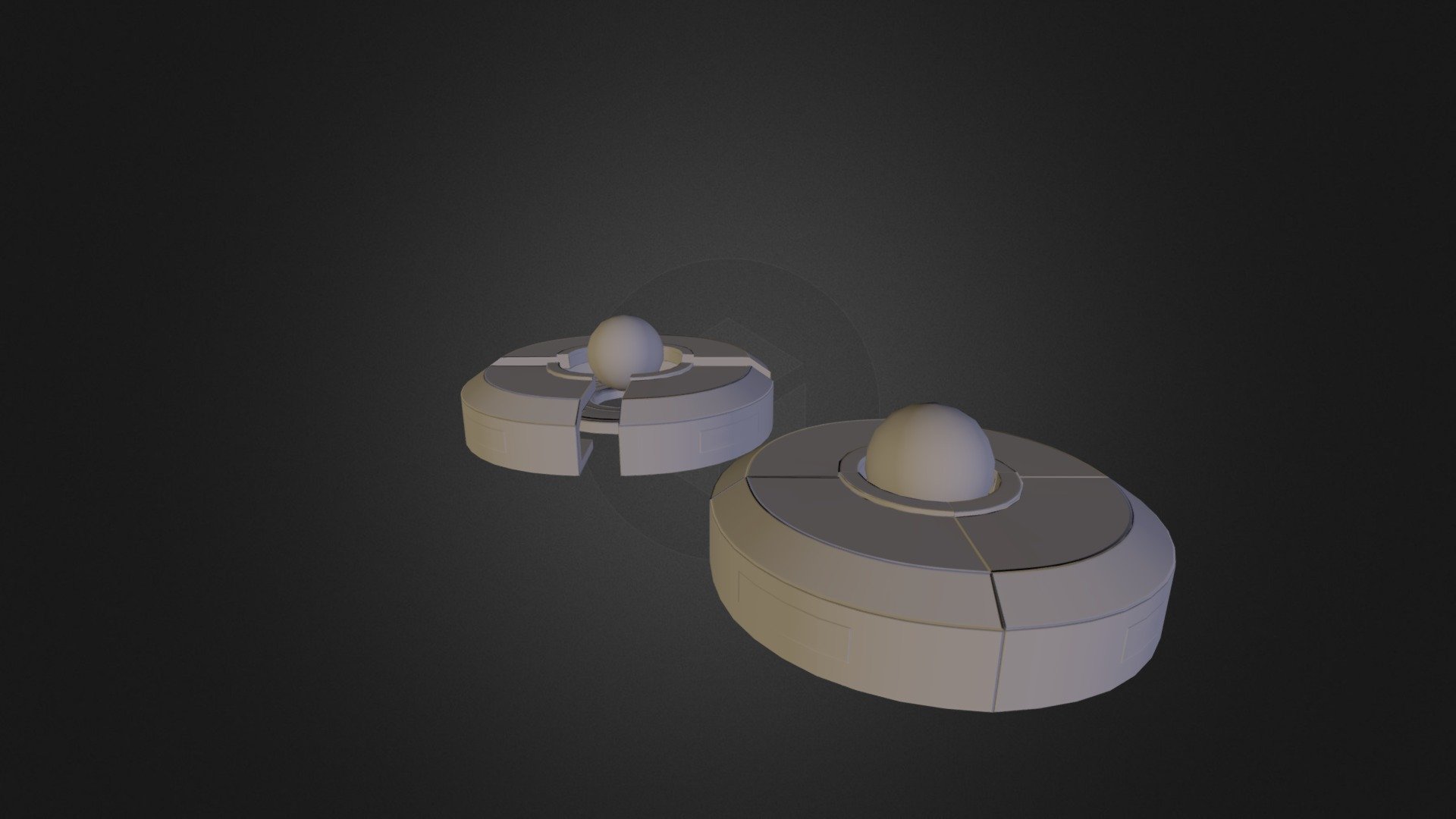 Proximity Mine - 3D model by Fox3D [32d8bca] - Sketchfab