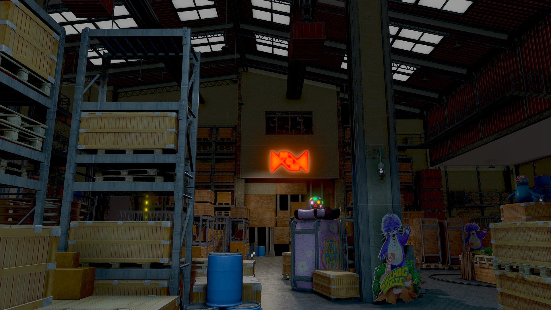 Fnaf SOTM Main WareHouse Part 1 - Download Free 3D model by skylajade69 ...