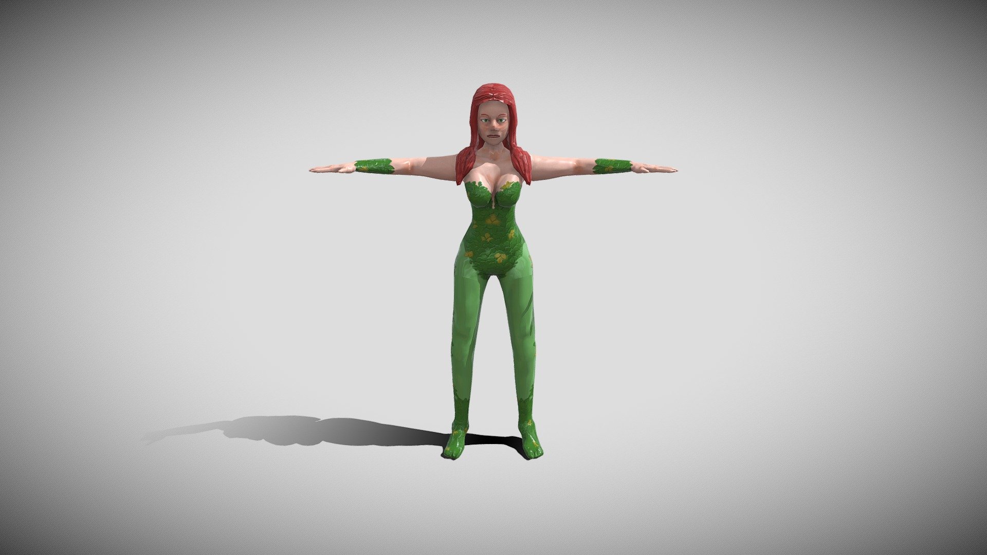 Poison Ivy final - 3D model by p123mika [32dd55a] - Sketchfab