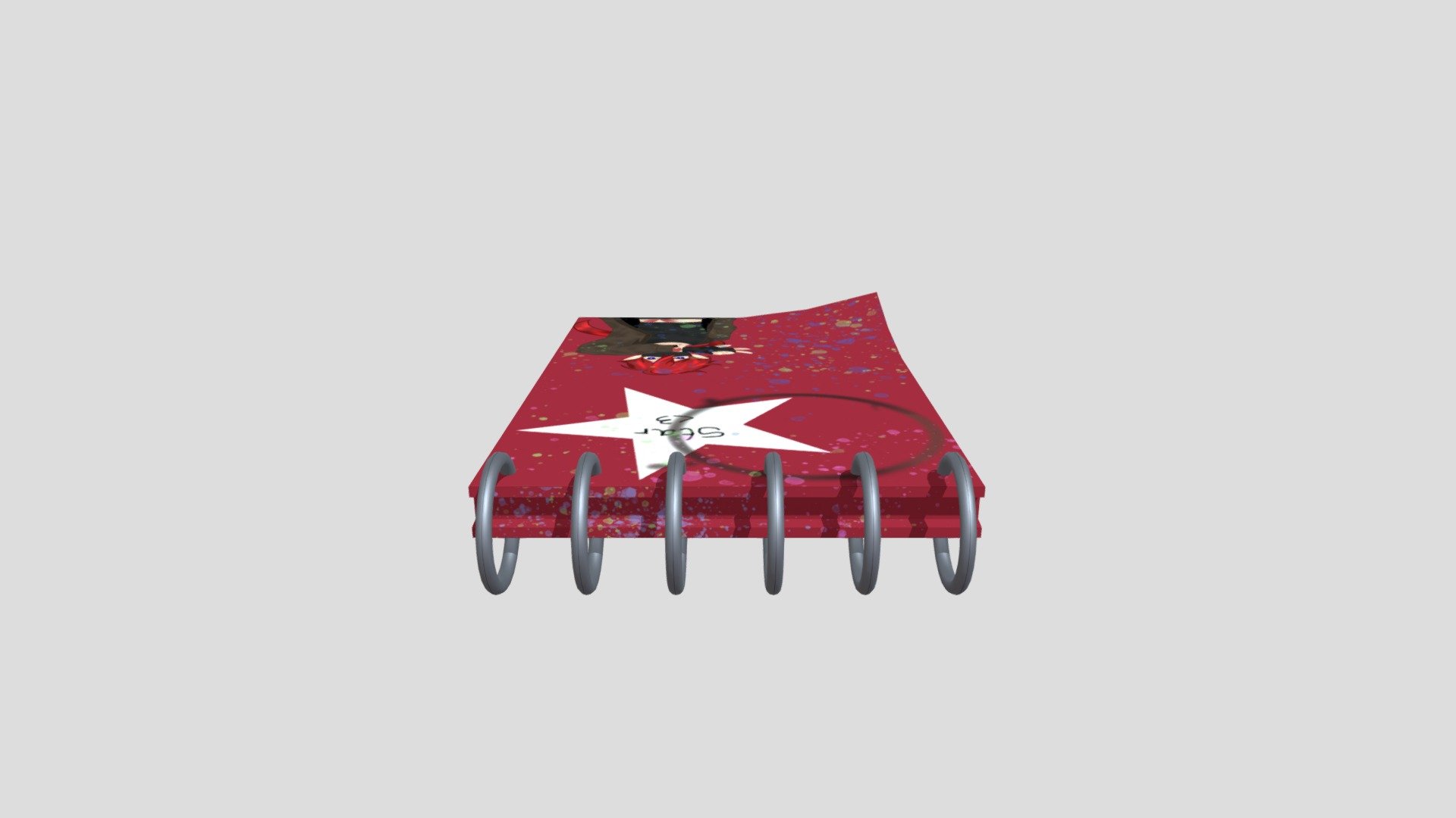 Notebook Prop - 3D model by Alatus (@AlatusLancaster) [32ddca5] - Sketchfab