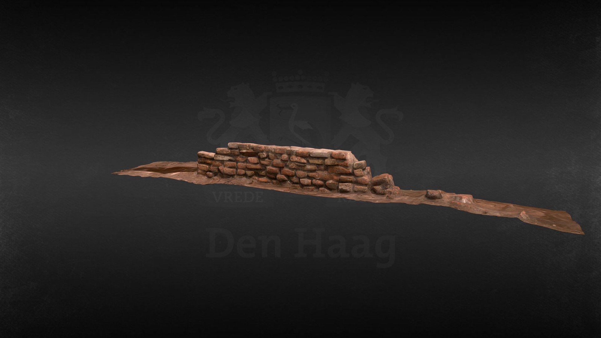HOF22o-s3139-losse muur - 3D model by Archeologie Gemeente Den Haag ...