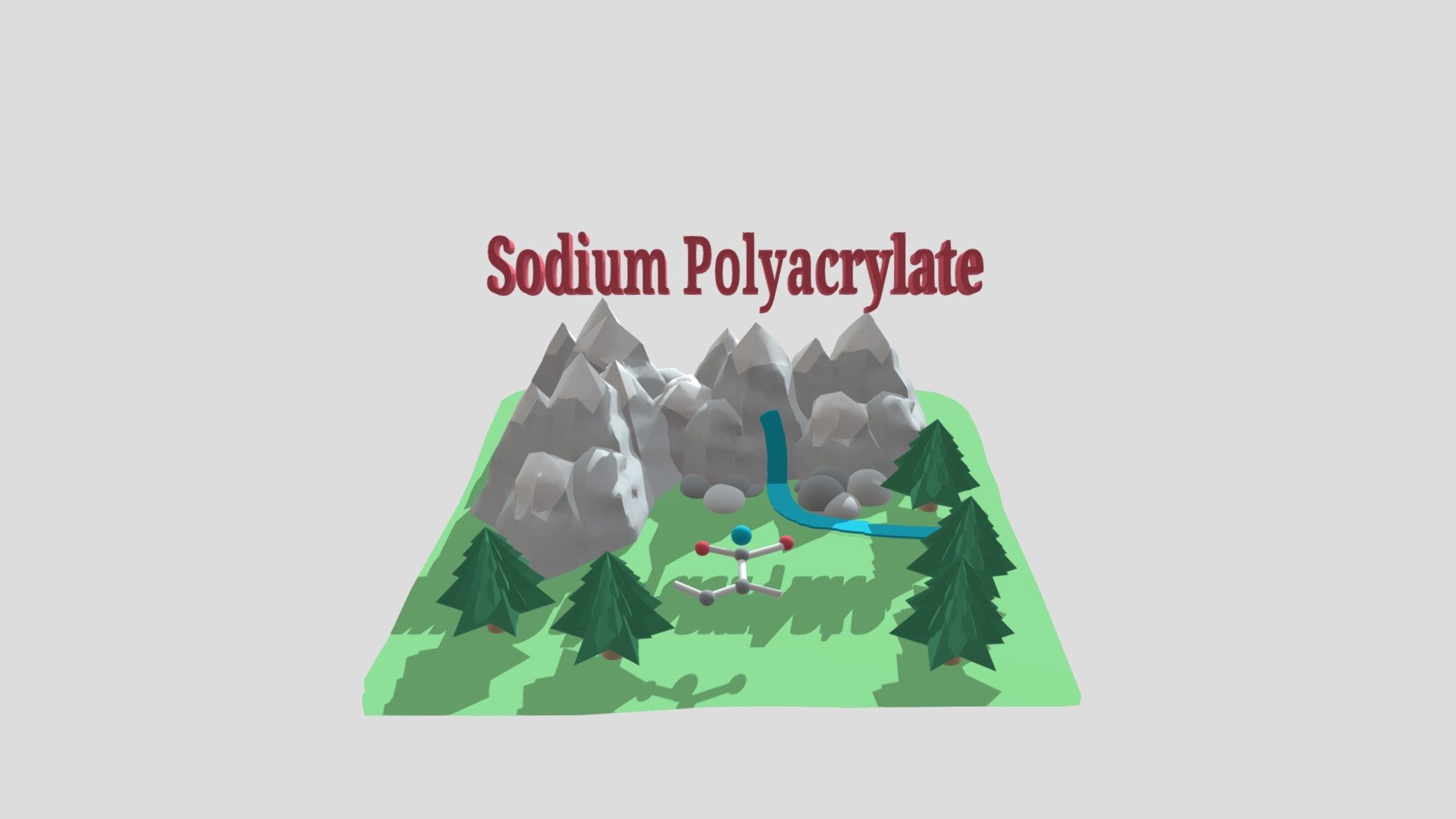 Brandon: Sodium polyacrylate - 3D model by 22brandon.p [32df83c ...