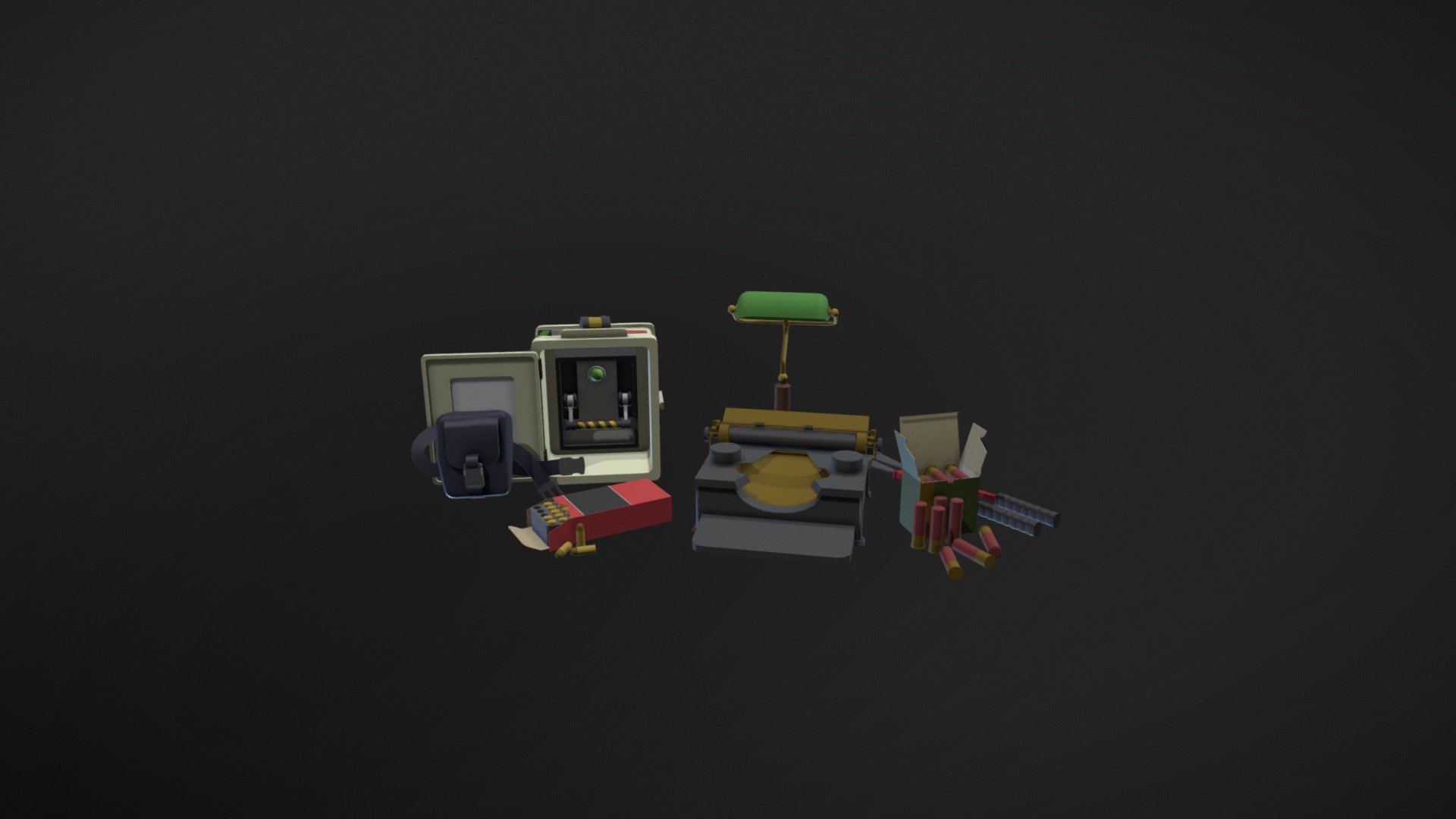 Resident Evil 2 Props (Draft Punk) - 3D model by keijoarts [32dfd31 ...