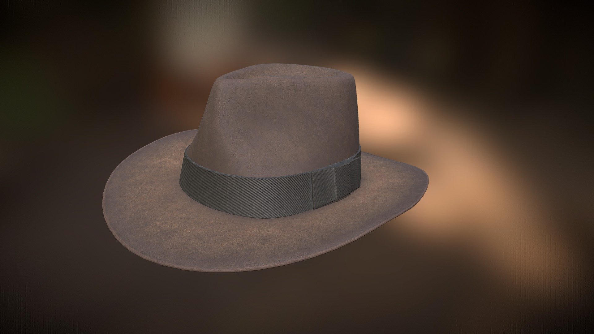 Fedora Hat - 3D model by NiccoCantina [32e11fe] - Sketchfab