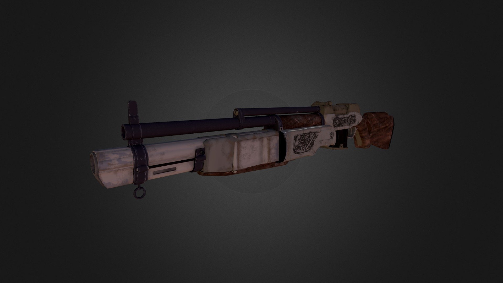Combo Rifle - 3D model by lamarmchaney [32e18ce] - Sketchfab