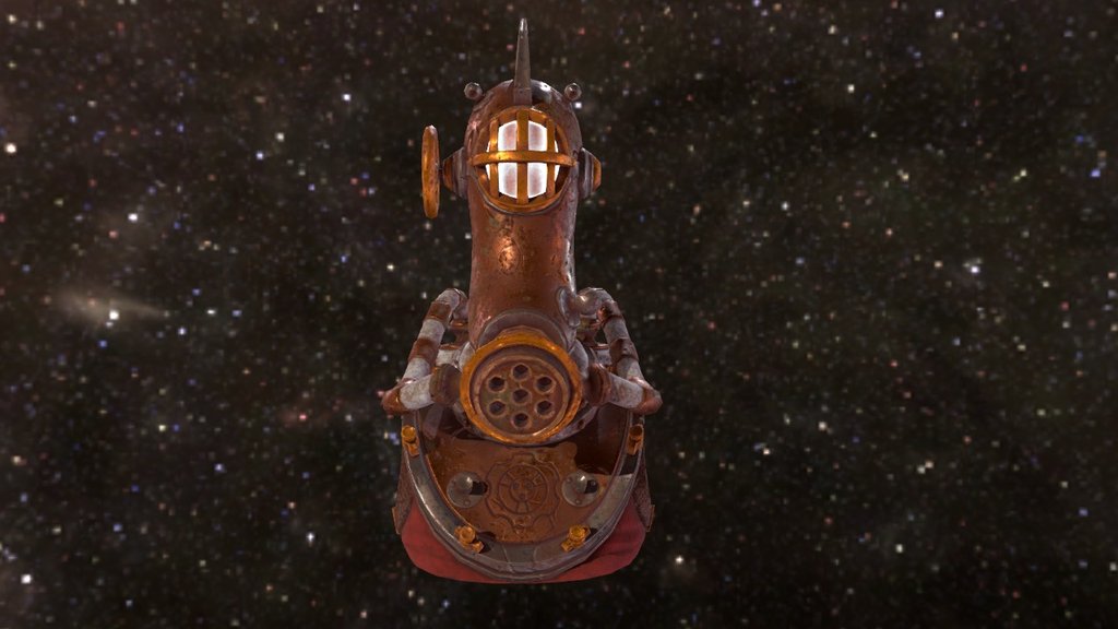 The Space Explorer - 3D model by Gilles Rousselle (@gillesrousselle ...