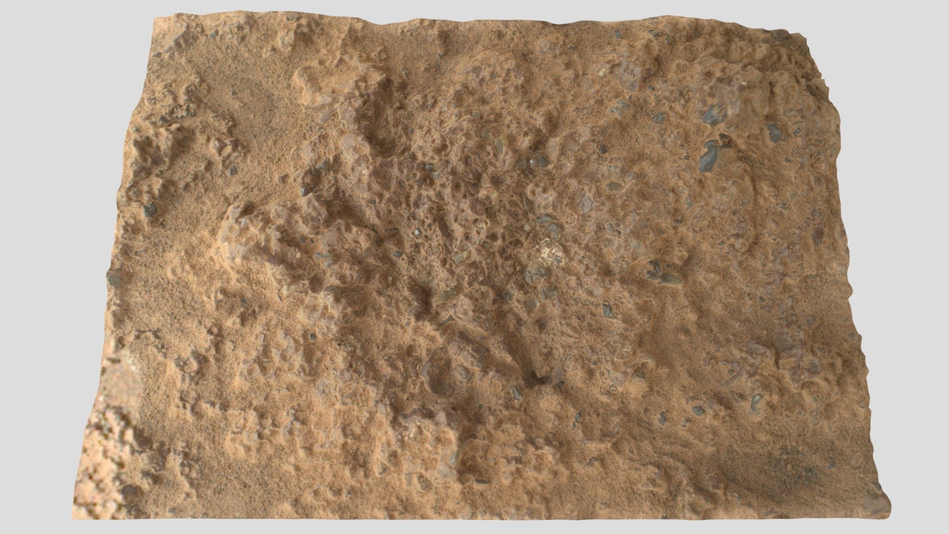 M2020 WATSON -- Thunderbolt Peak, sol 887 - 3D model by Mastcam-Z ...