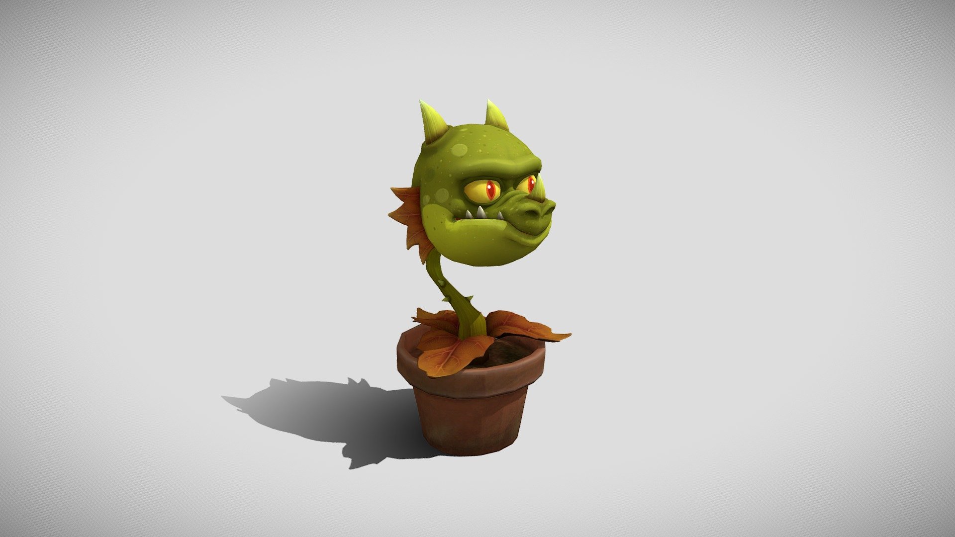 Snap Dragon - PVZ Garden Warfare - Download Free 3D model by Nazar ...