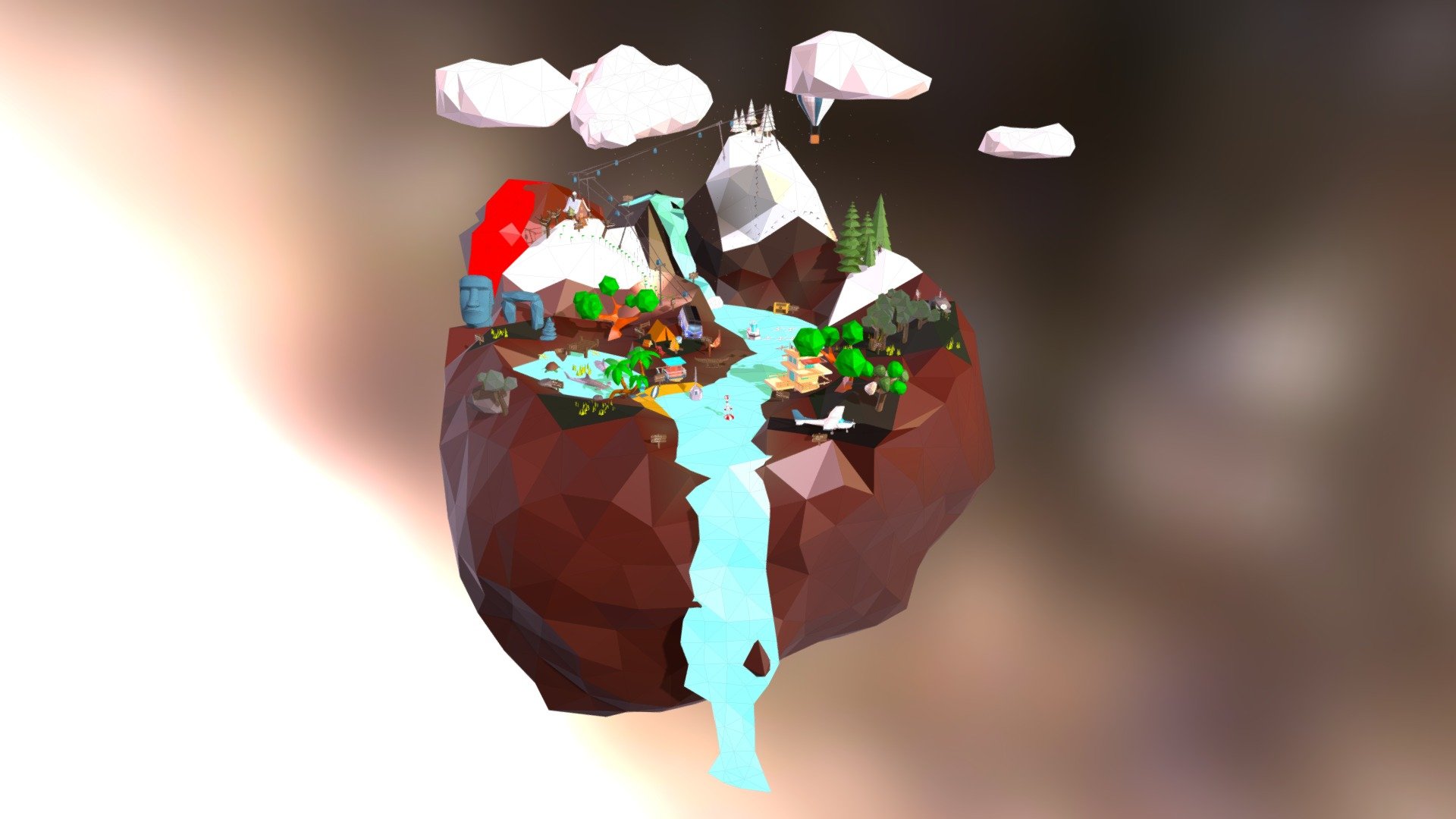 Toto's island final - 3D model by vicgrrr [32e7909] - Sketchfab