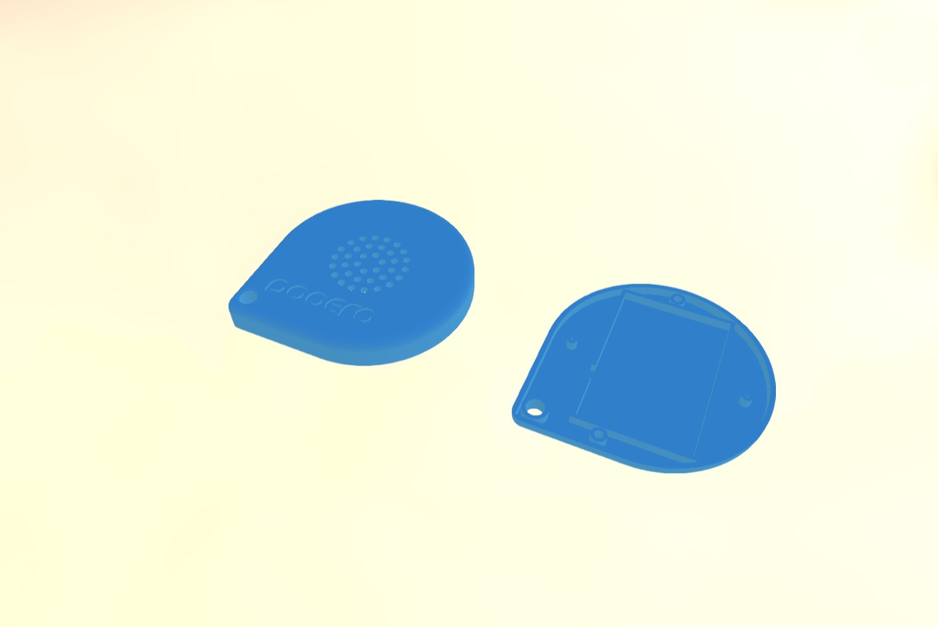 Cover for IoT temperature and humidity sensor - 3D model by DOOERO ...