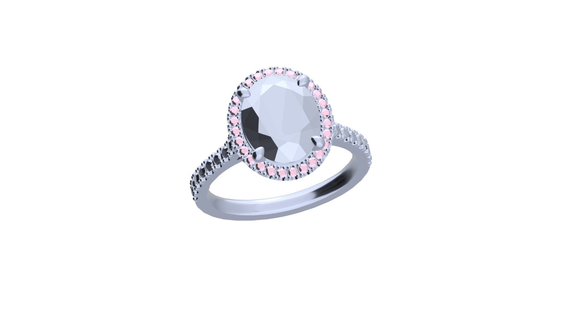 oval halo v1 - 3D model by Mfj [32ea94e] - Sketchfab