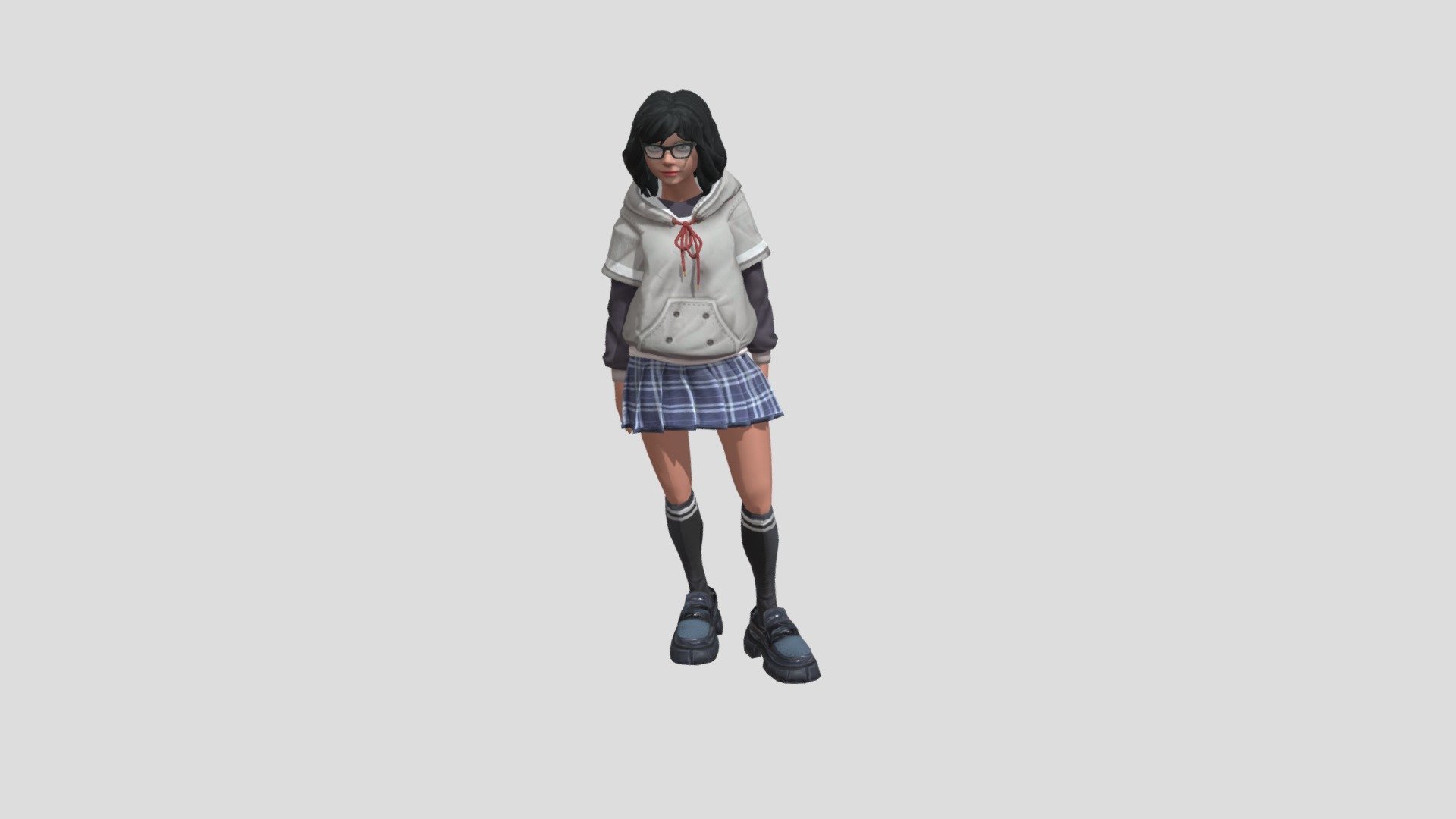 Alisa_yawn - 3D model by Alisa_0001 [32eb152] - Sketchfab