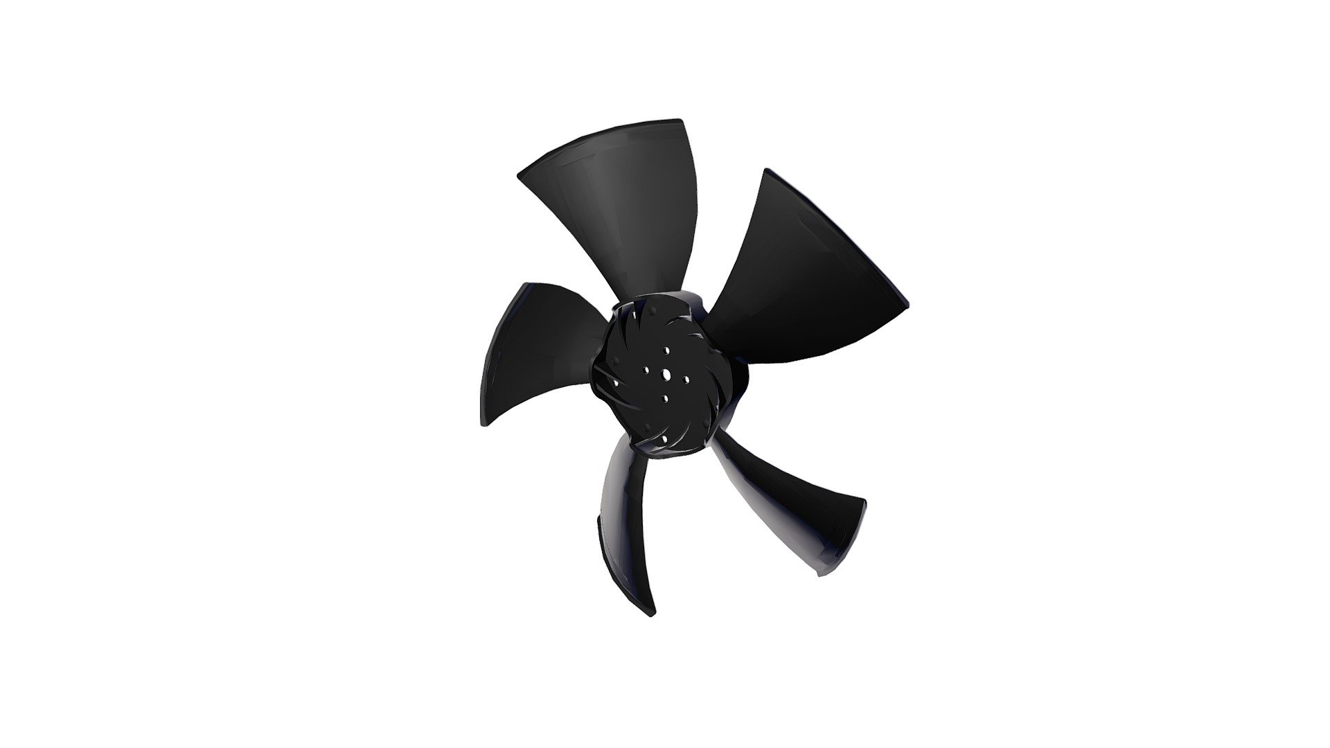 Automotive Engine Fan - 3D model by Altrous [32ec0d4] - Sketchfab