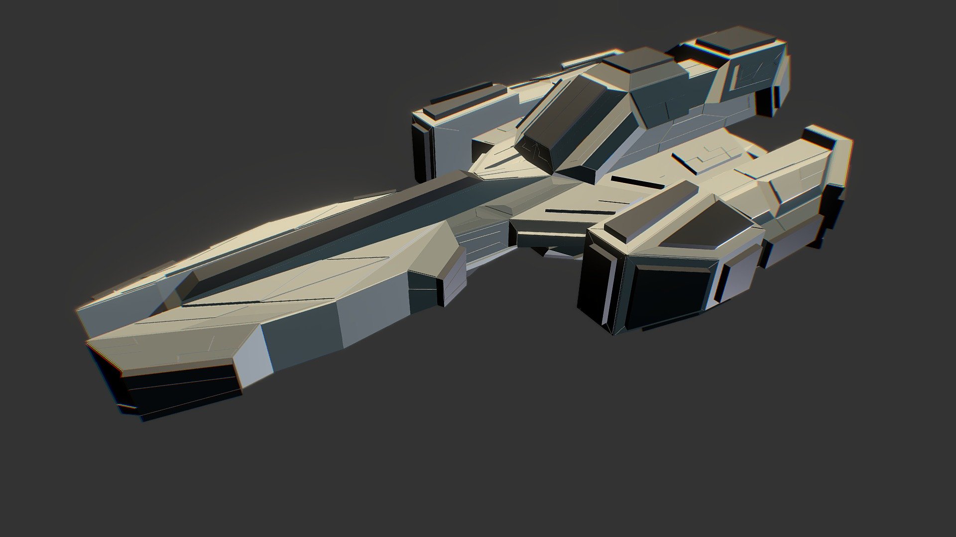 Type 205 Heavy Missile Cruiser - 3D model by nestor_d [32eed64] - Sketchfab