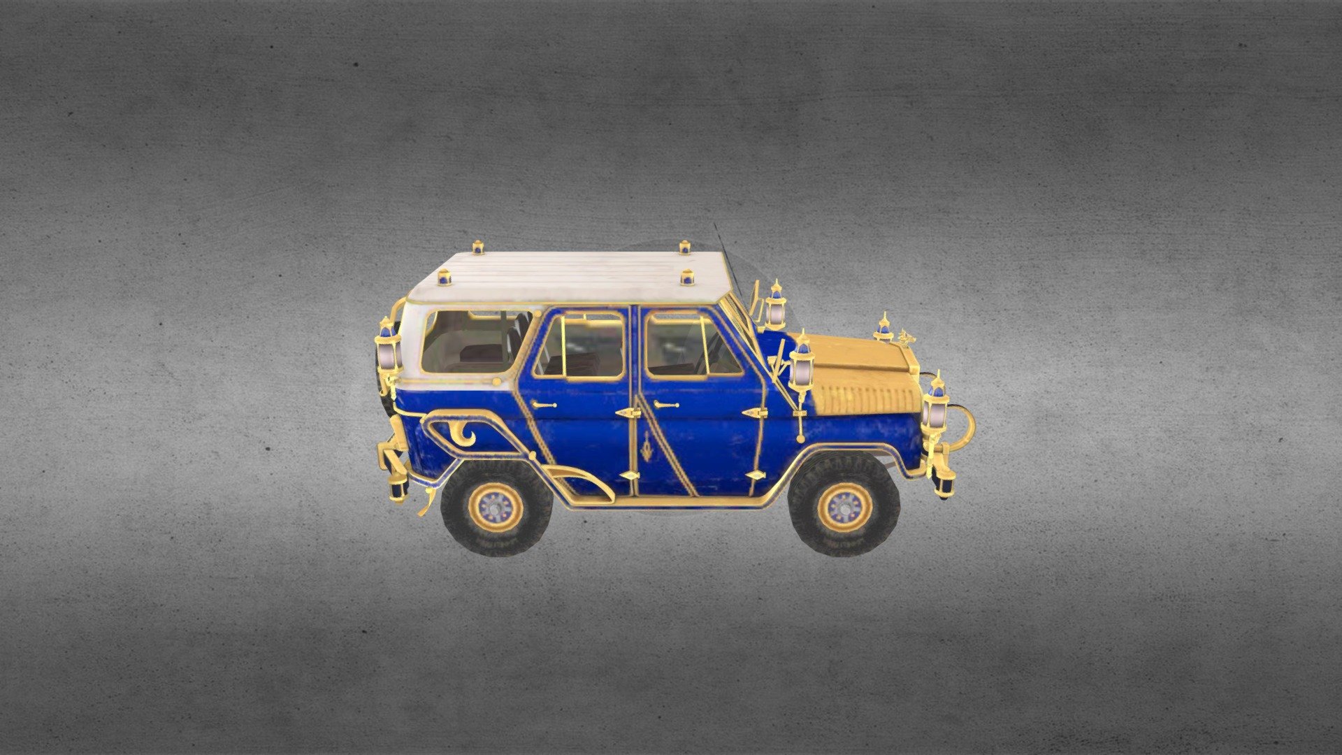 winter queen uaz PUBG - 3D model by 4911 SACHIN GAMING ...