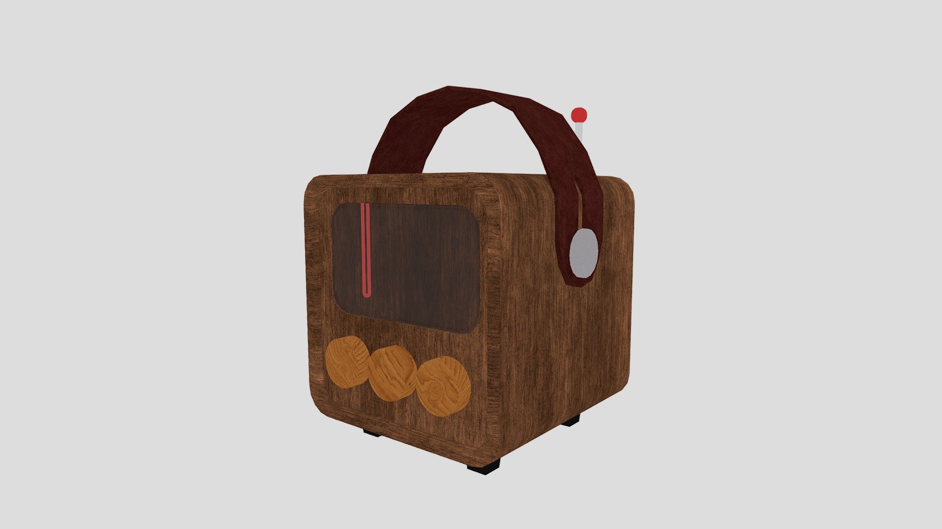 Kofferradio - Download Free 3D model by Yoshi Drescher (@YoshiDrescher ...