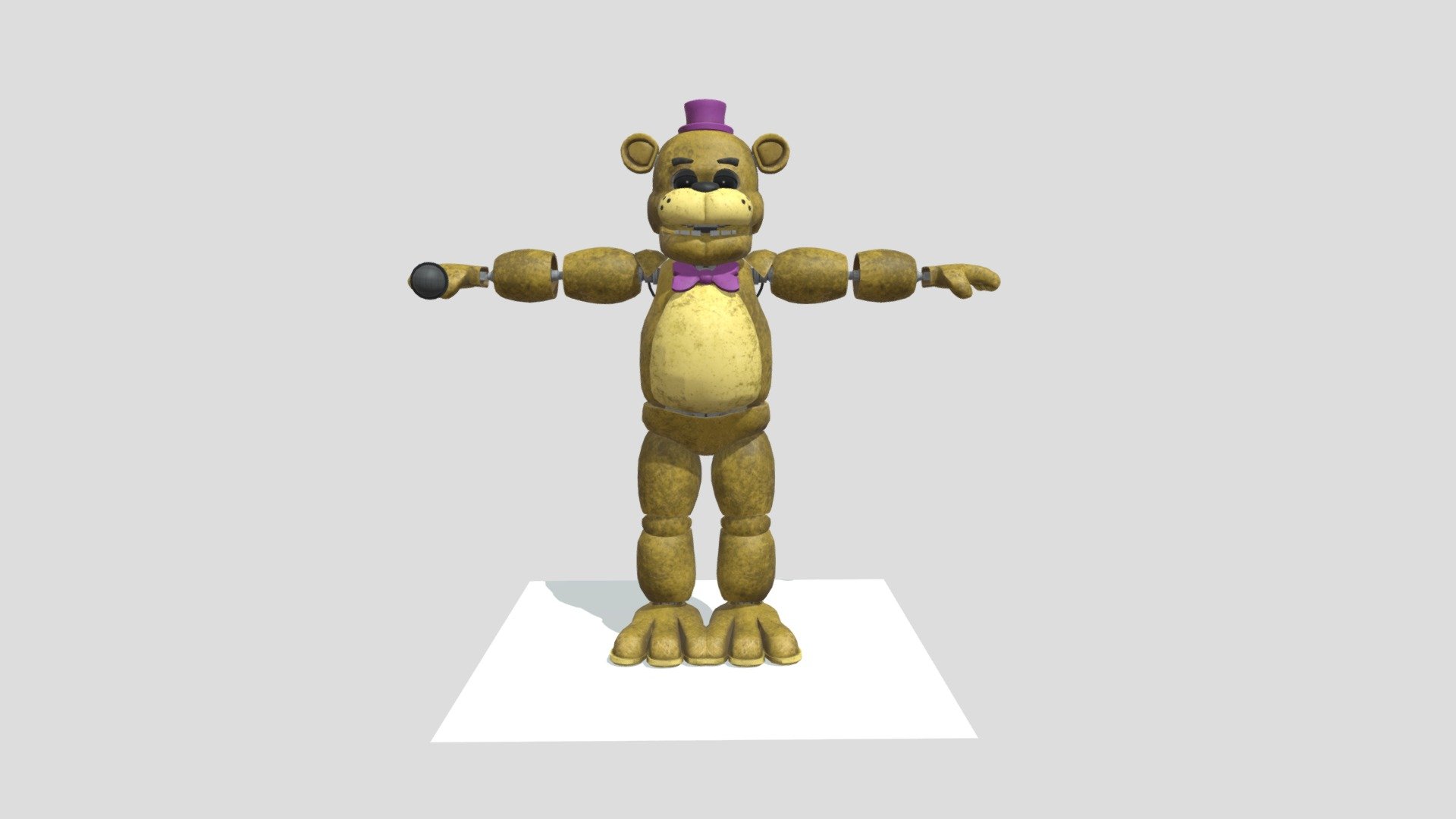 Fredbear HW - Download Free 3D model by dwall8611 [32f002f] - Sketchfab