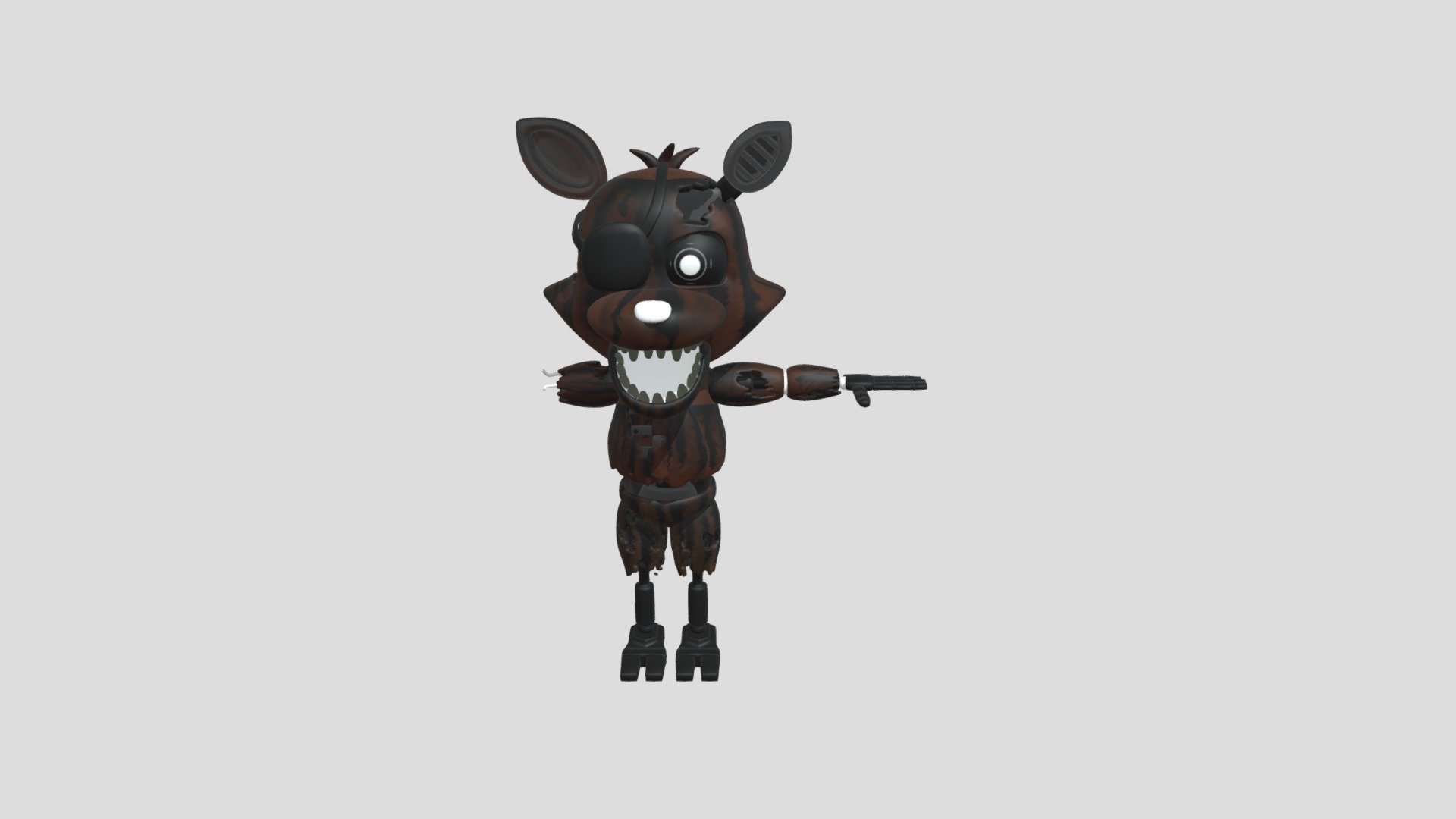 Adventure_ Phantom Foxy - Download Free 3D model by Nobody ...