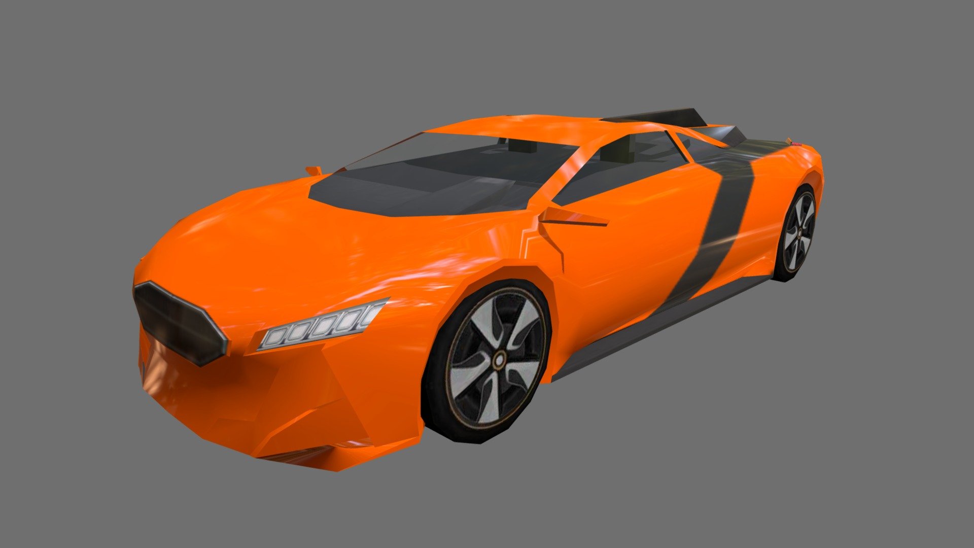 Low Poly Simple Car Onyx - 3D model by josluat91 [32f272c] - Sketchfab
