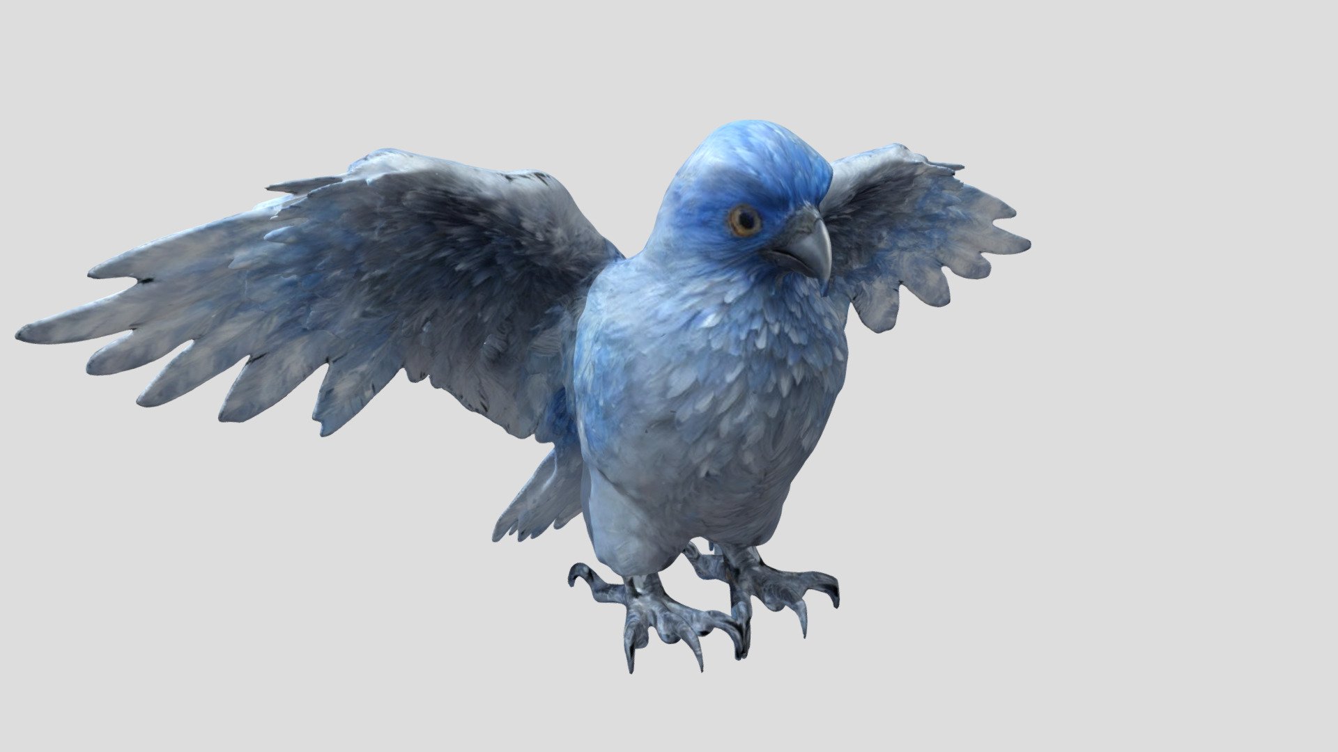 Frostwing Sentinel - bird - Download Free 3D model by Brian Trepanier ...