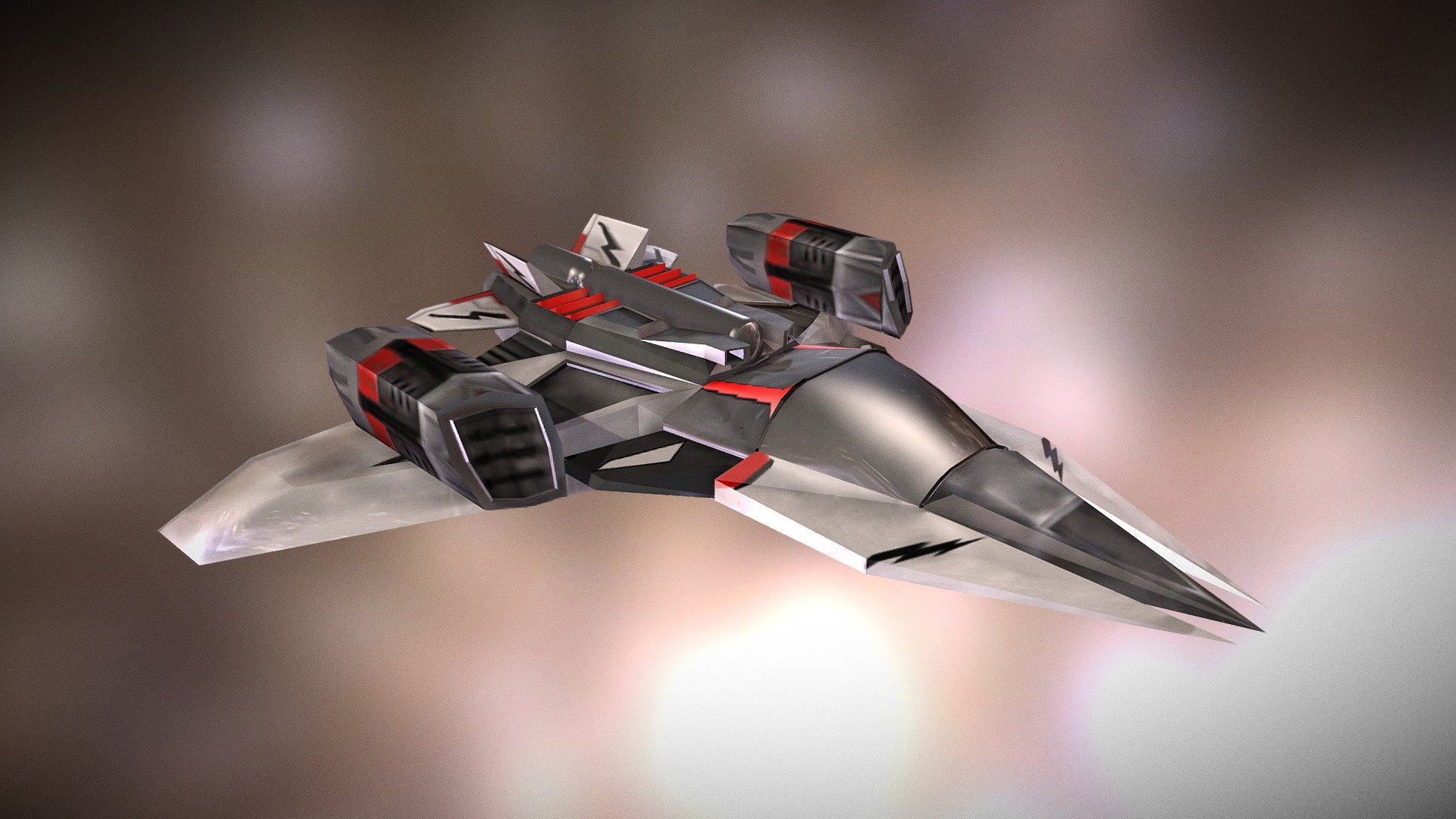Spaceship - Download Free 3D model by RafaelVLuciano [32f37c2] - Sketchfab