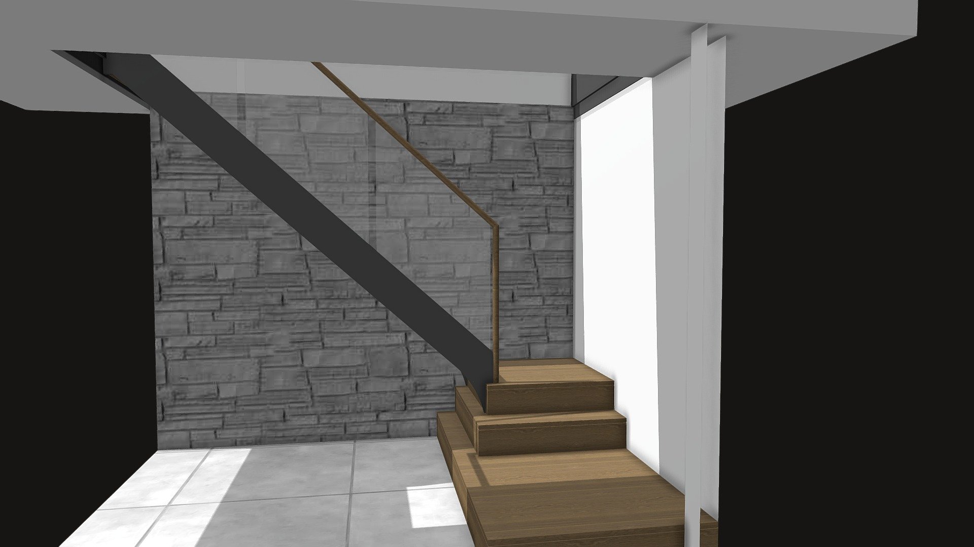 Keane - Final Design - 3D model by The Metal Staircase Company ...
