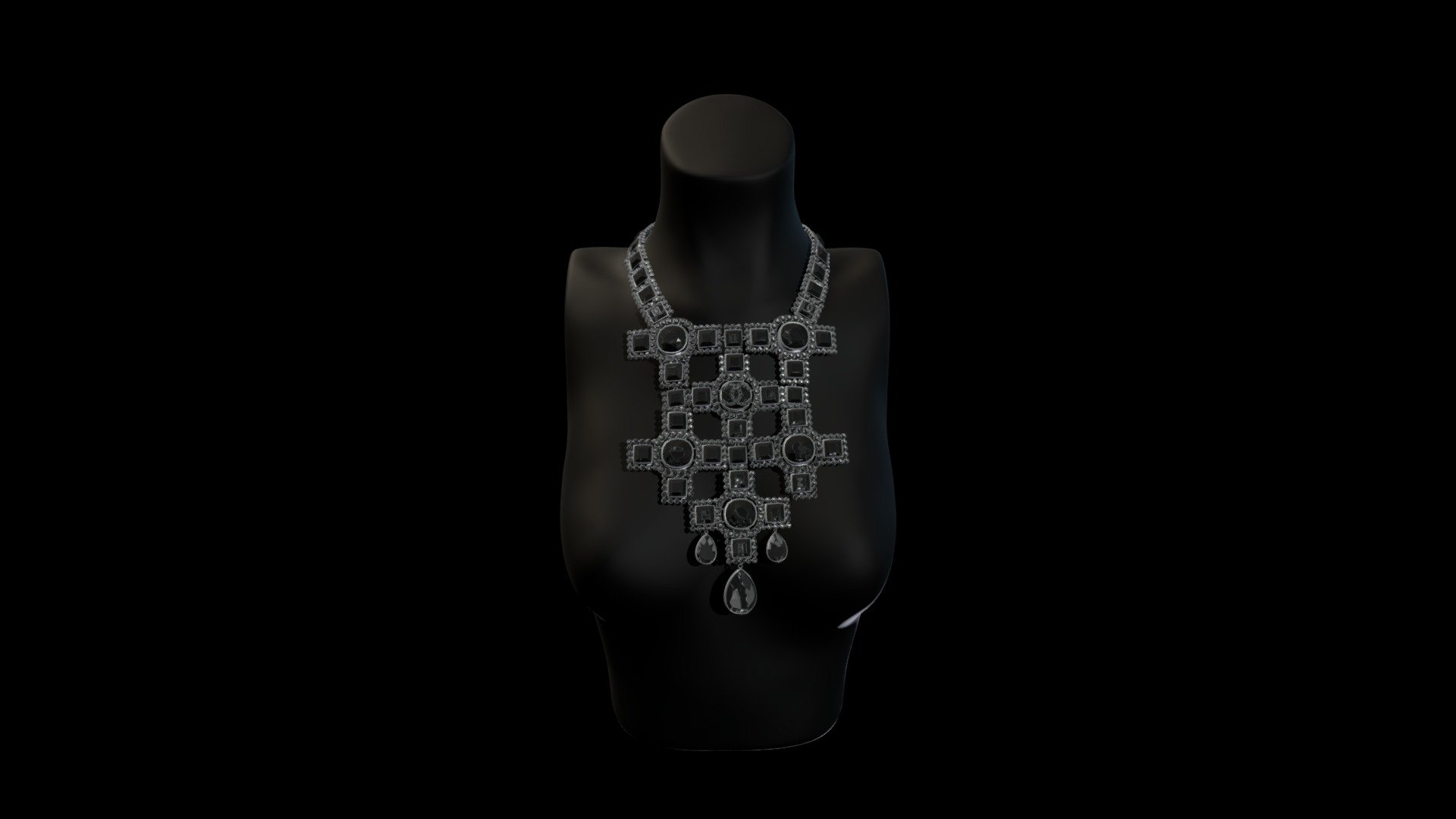 Necklace - 3D model by PHASME (@acardon13b) [32f41d4] - Sketchfab