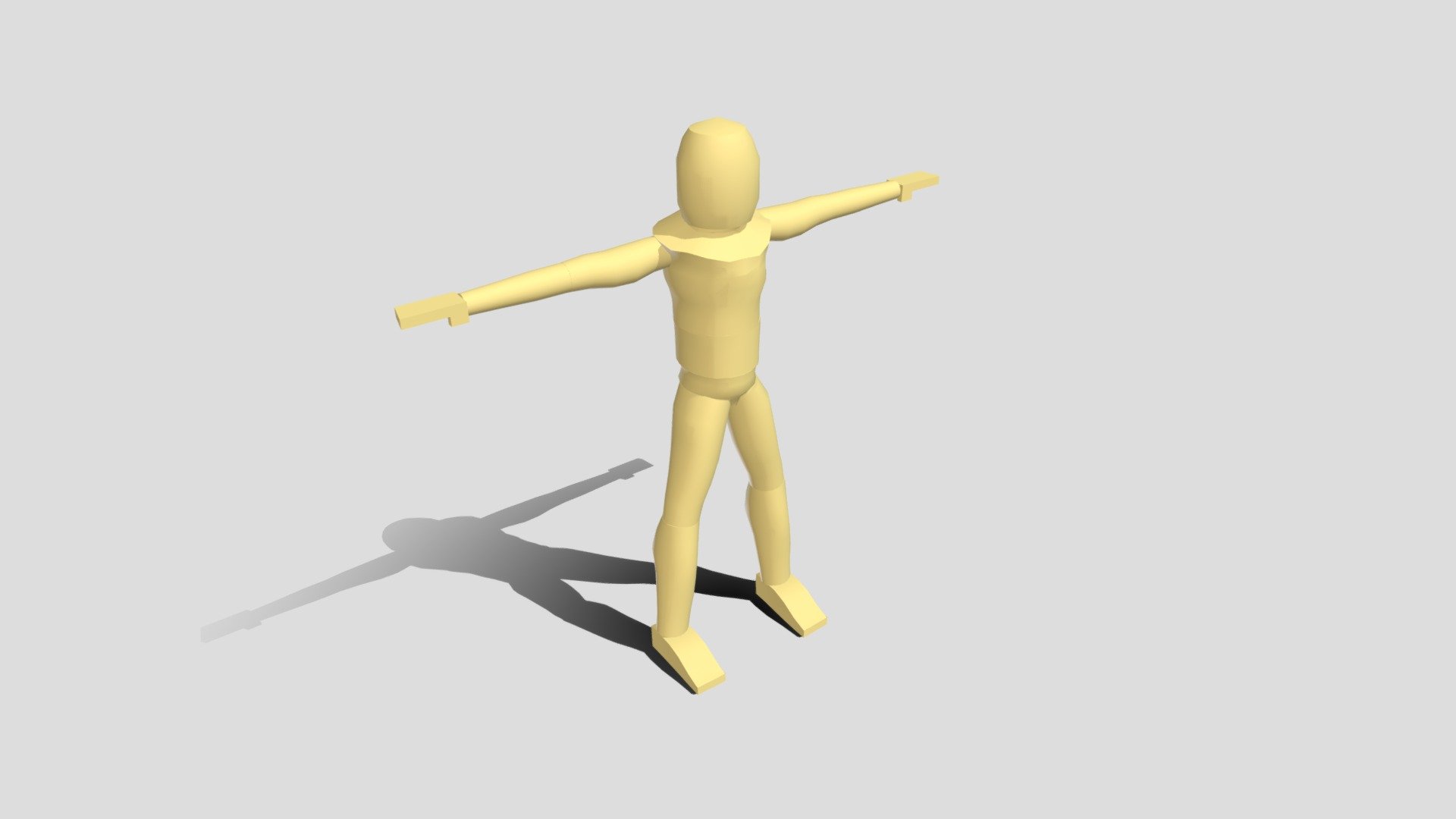 CGT 116 Assignment 5a, Character Blockout - Download Free 3D model by ...