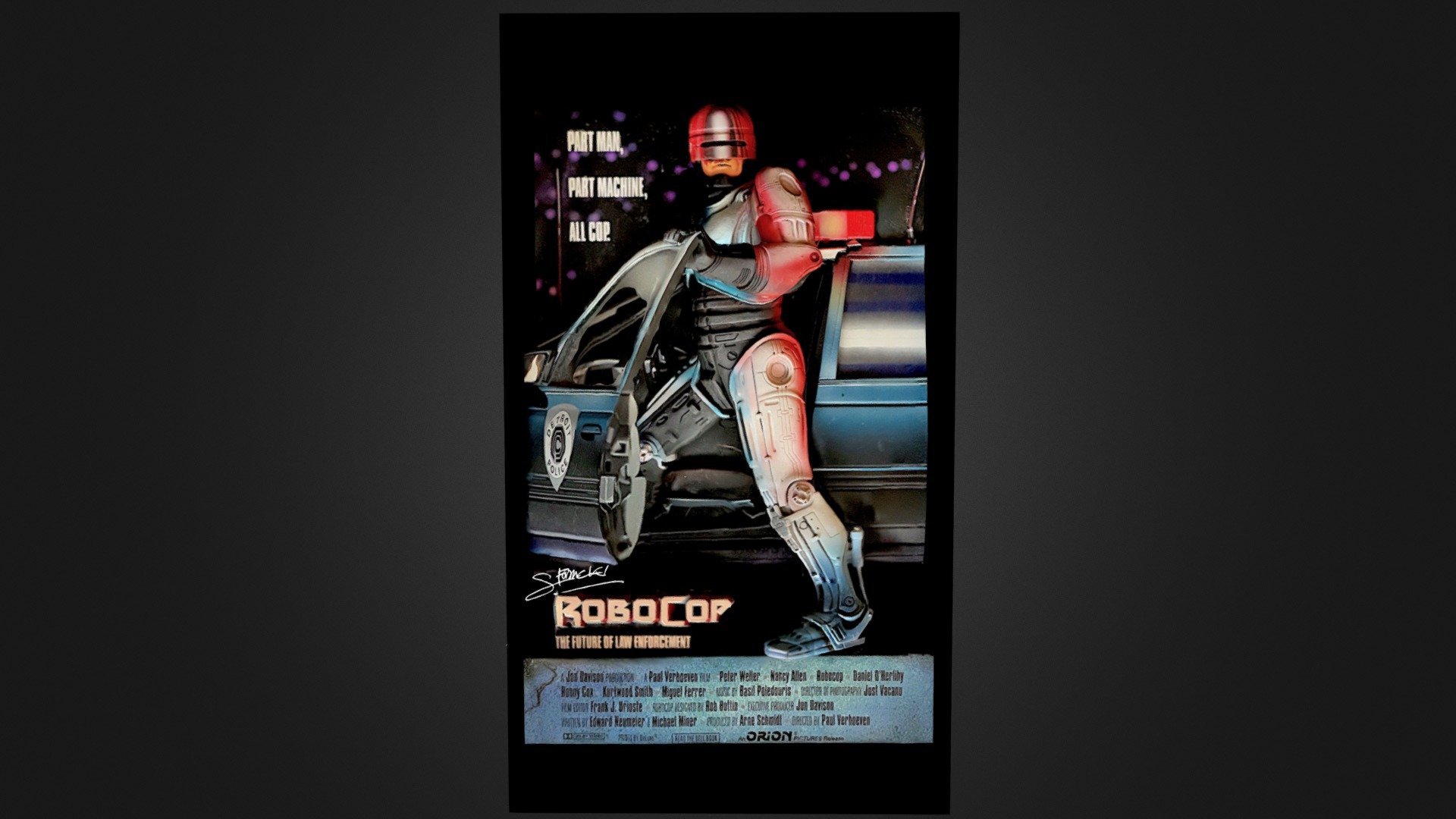 Robocop Cadre 3D - 3D model by Art-Conan [32f5971] - Sketchfab