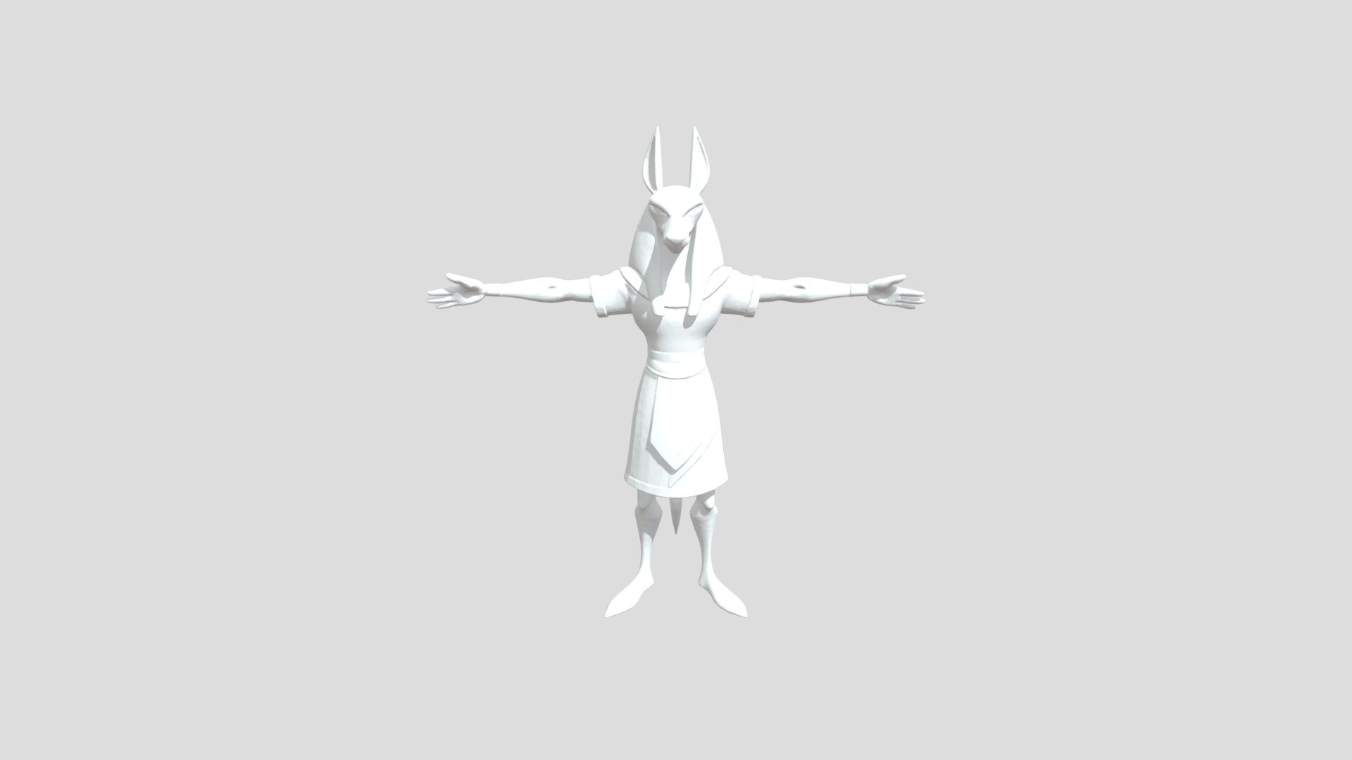 Anubis Drawing - 3D model by Ra studios (@abiolabatiste) [32f6c98 ...