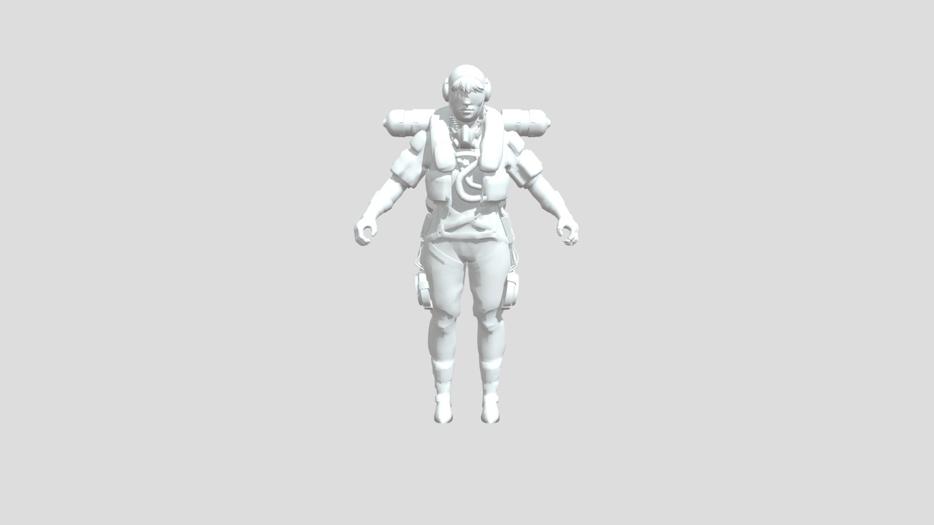 Ace Of Sparks Wattson Apex Legends VRC Ready - Download Free 3D model ...