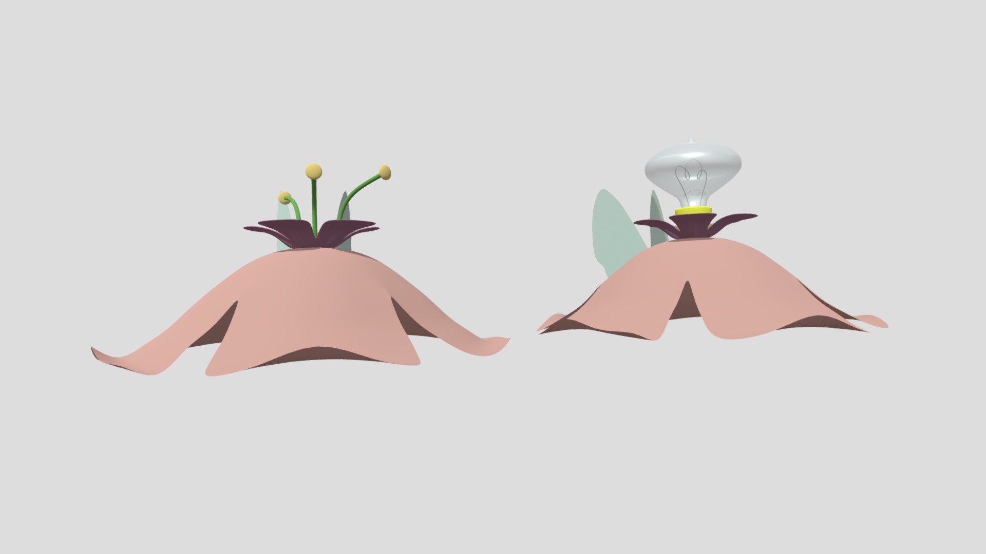 Faerie Pea Hats - Download Free 3D model by 321Blender [32f770b ...