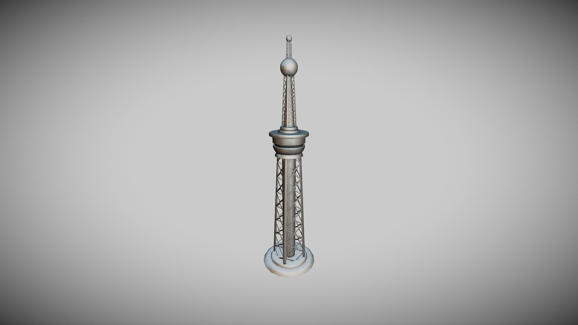Radio_Tower_Example - 3D model by razyliah [32f7902] - Sketchfab