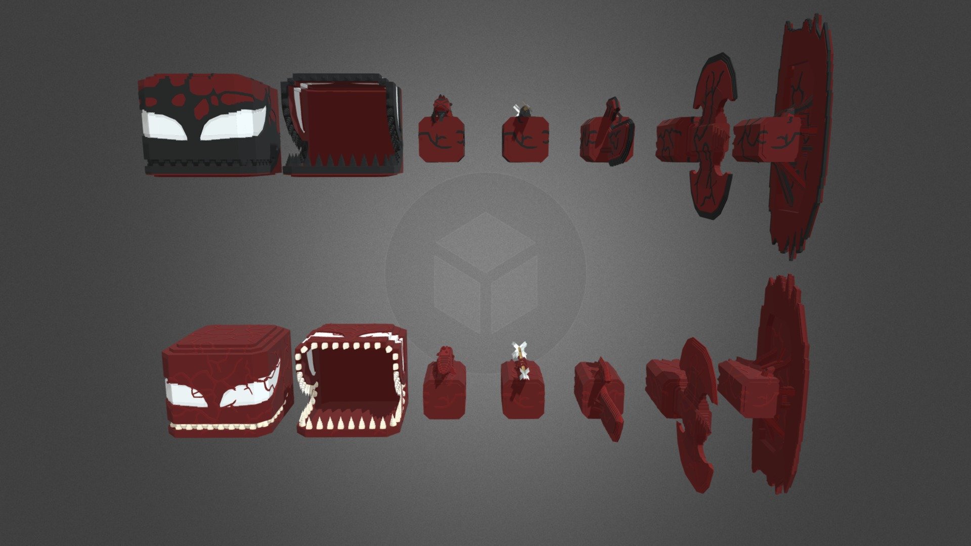 Carnage pack - 3D model by Dunkan_404 [32f7a2b] - Sketchfab