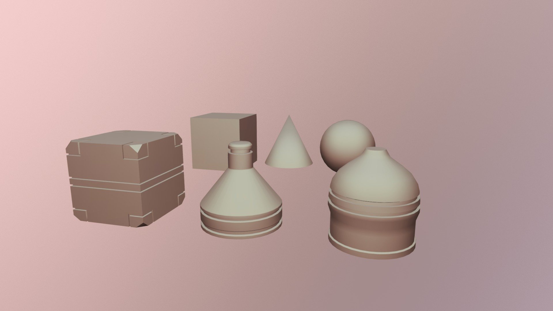 Mesh Modeling Exercise 01 - 3D model by Mona_Loren [32f7b59] - Sketchfab