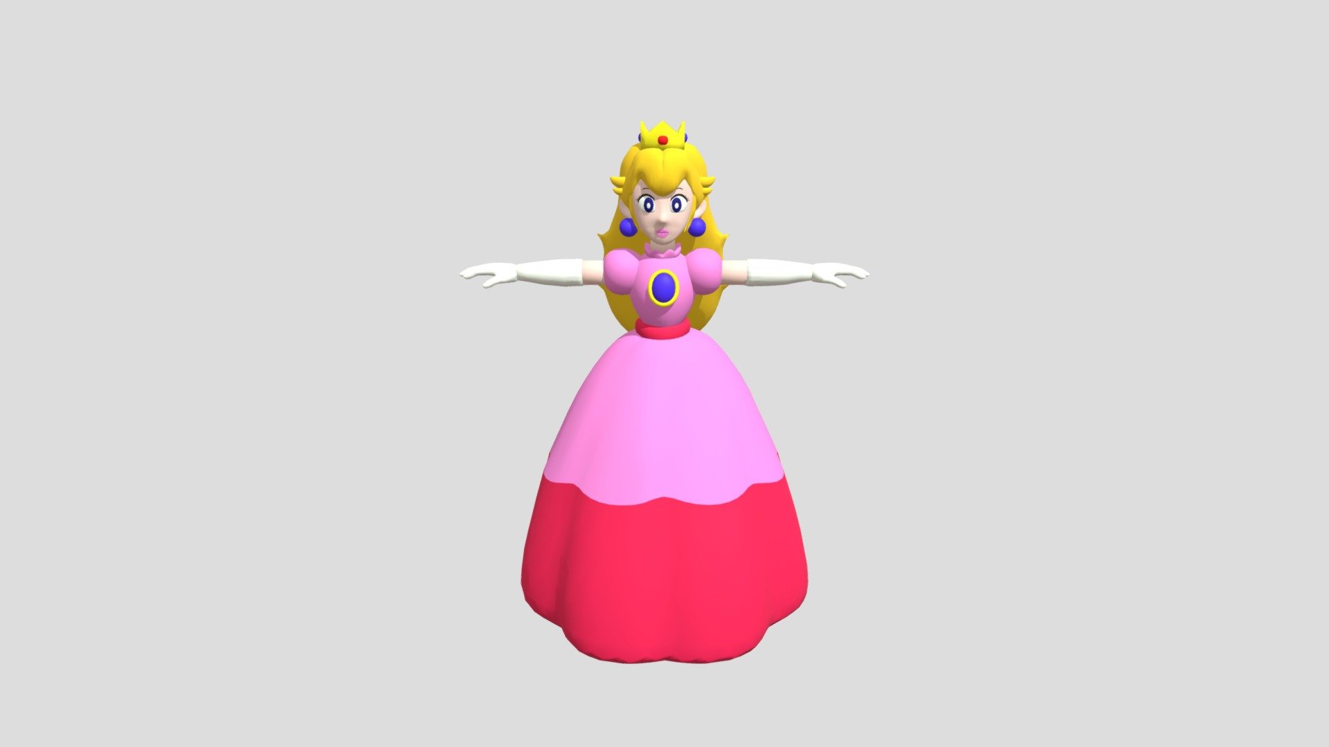 Custom Edited - Mario Customs - Peach N64 Era - Download Free 3D model ...