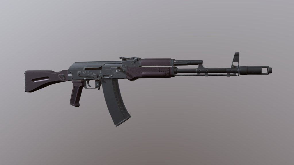 Assault Rifle - A 3D model collection by Blackflag554 - Sketchfab
