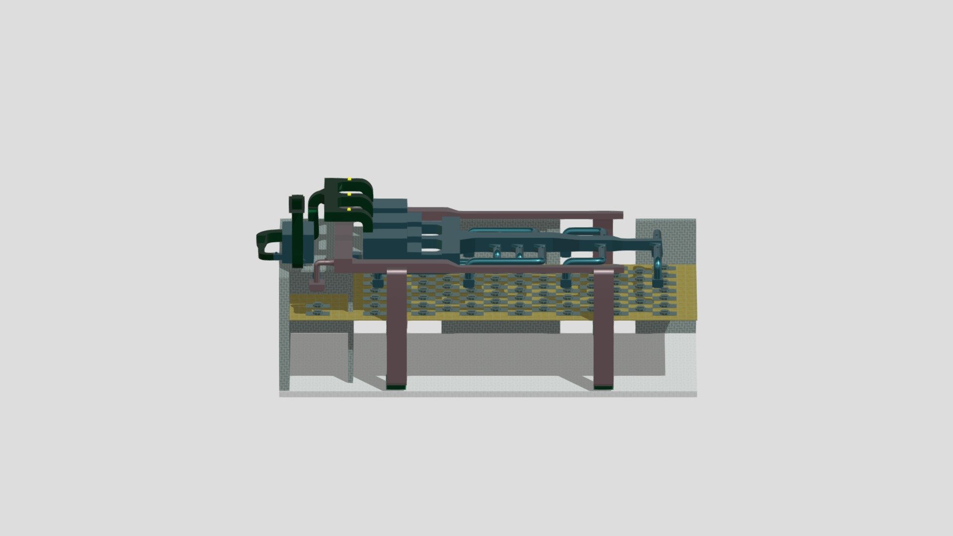 HVAC System Sample - Download Free 3D model by geppettomaster [32fb873 ...