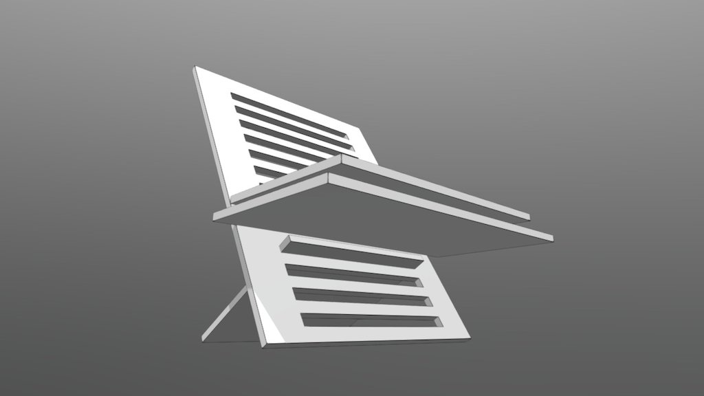 Table top stand - 3D model by Cornell (@cornellsw1) [32fbe09] - Sketchfab