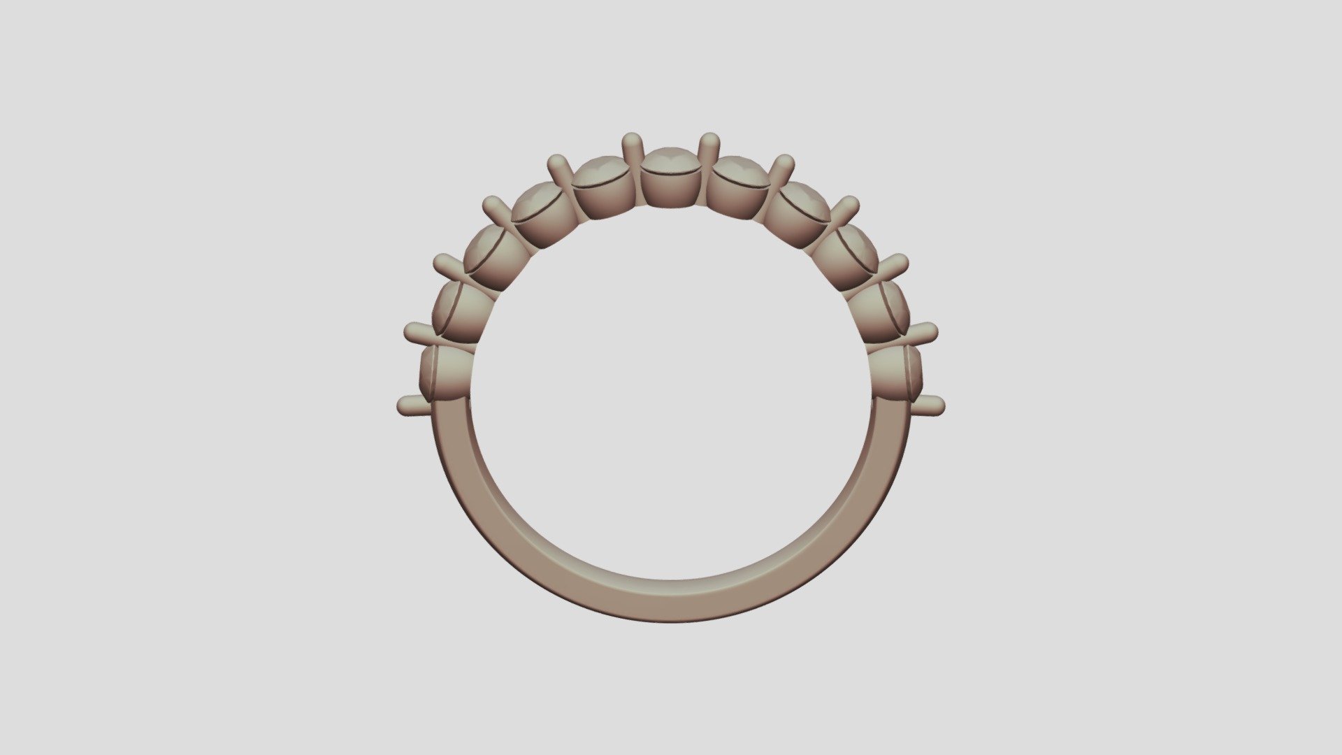 Shared Prong Band - 3D model by semmert179 [32ffa08] - Sketchfab