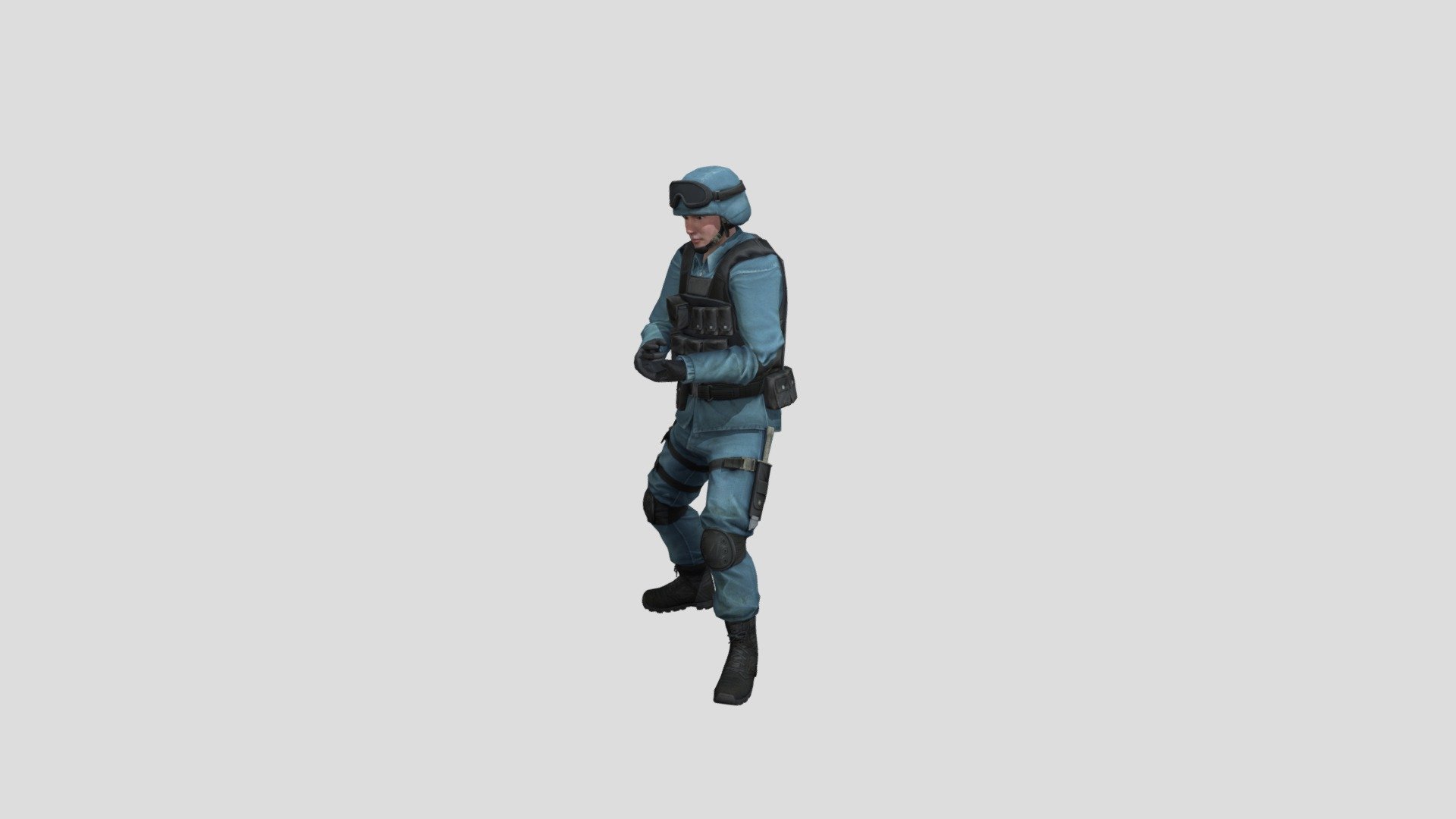 Swat - Download Free 3D model by Main Light Studios (@sawyerbadoyer ...