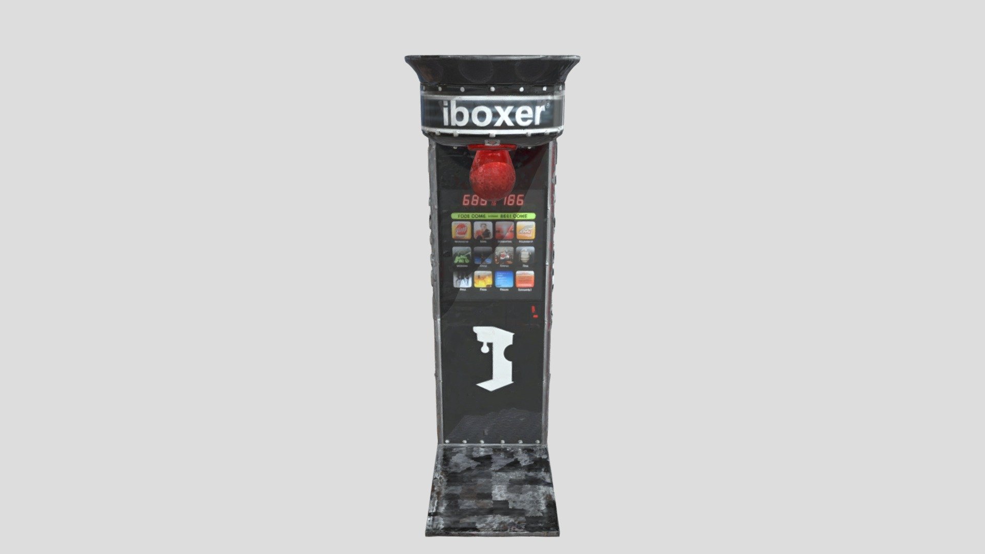iboxer boxing machine 2018 model - 3D model by delozenn [32ffb38 ...