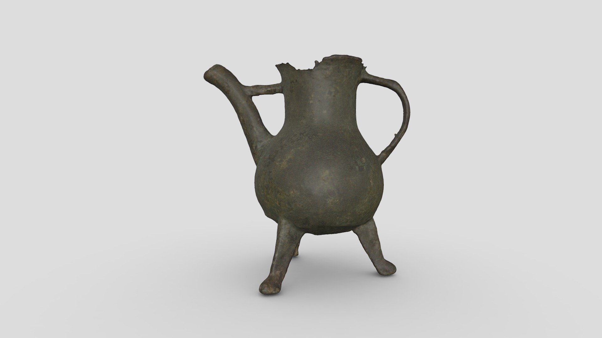 Medieval ewer (SOTLS : A1983.6) - 3D model by Southampton Cultural ...