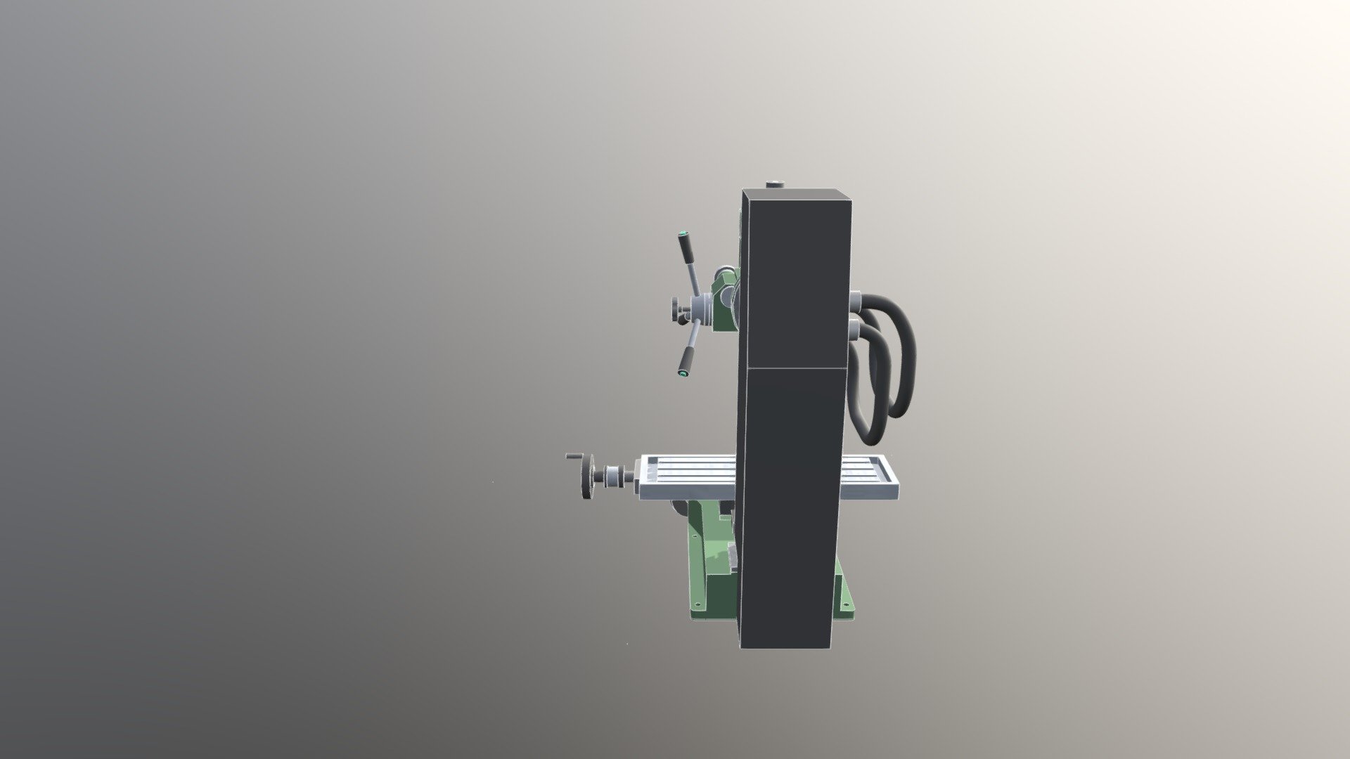 Milling machine - 3D model by joeness [33021bb] - Sketchfab